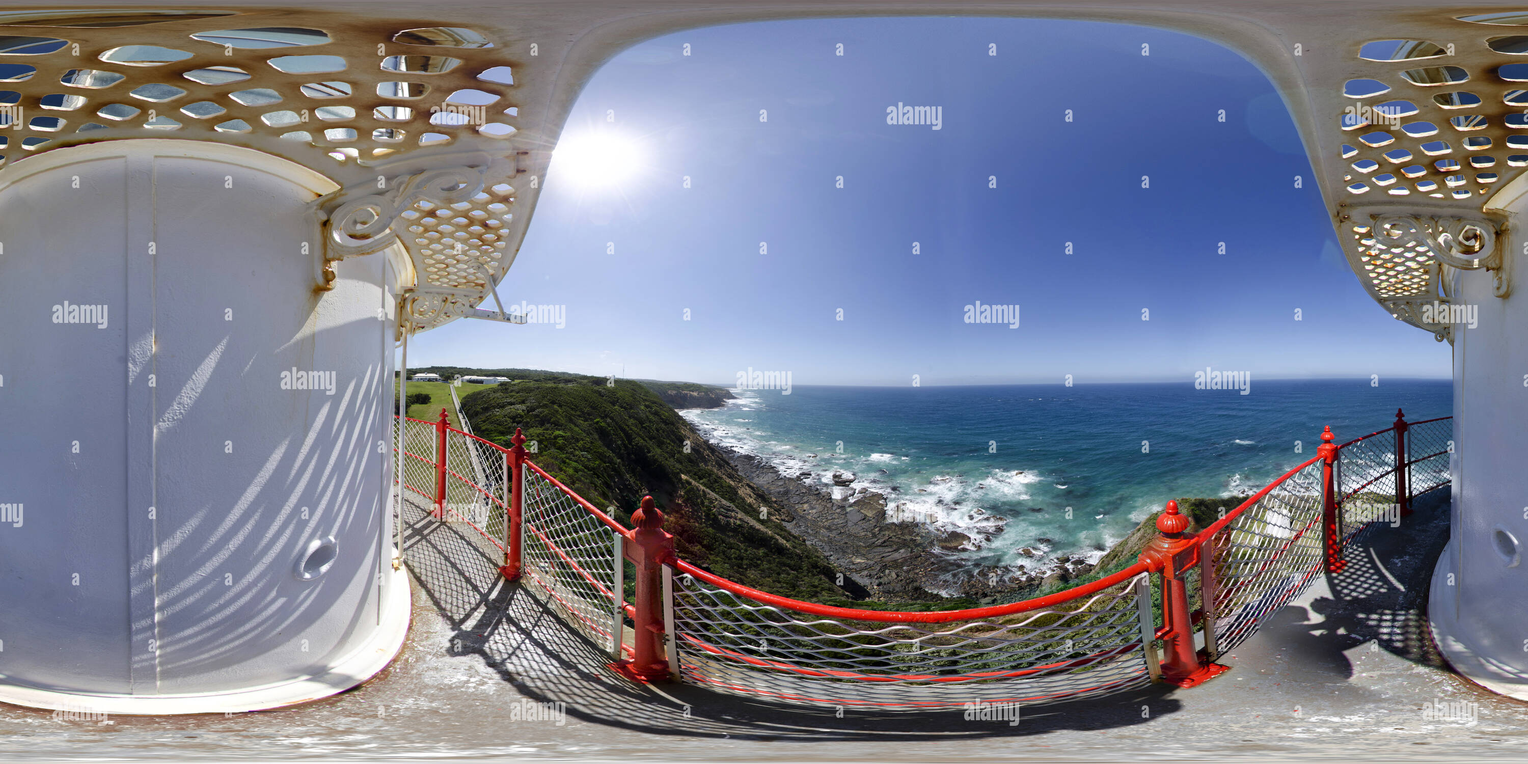 360° view of Cape Otway -Lighthouse - Alamy