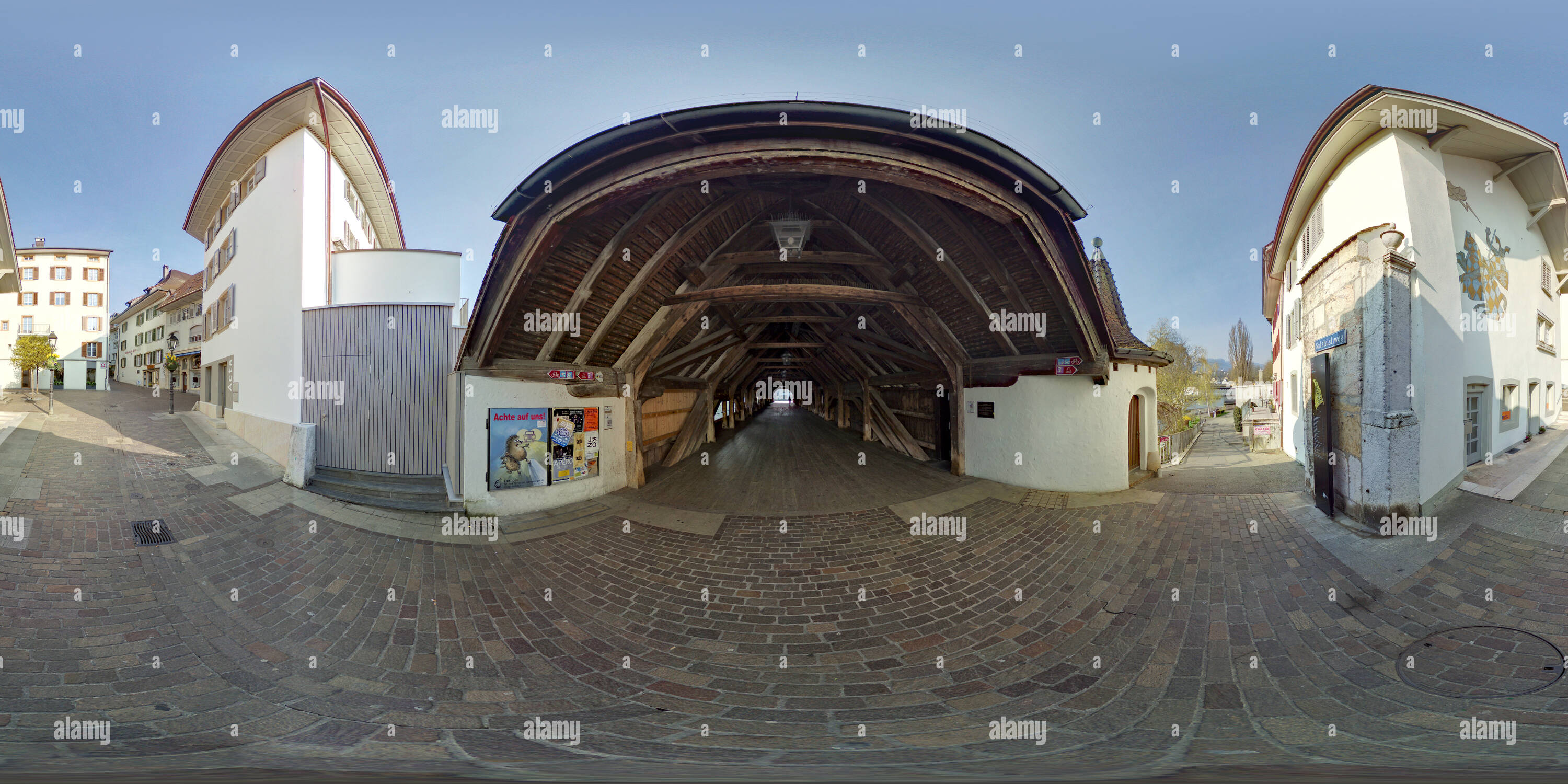 360° view of Old town of Olten - Alamy