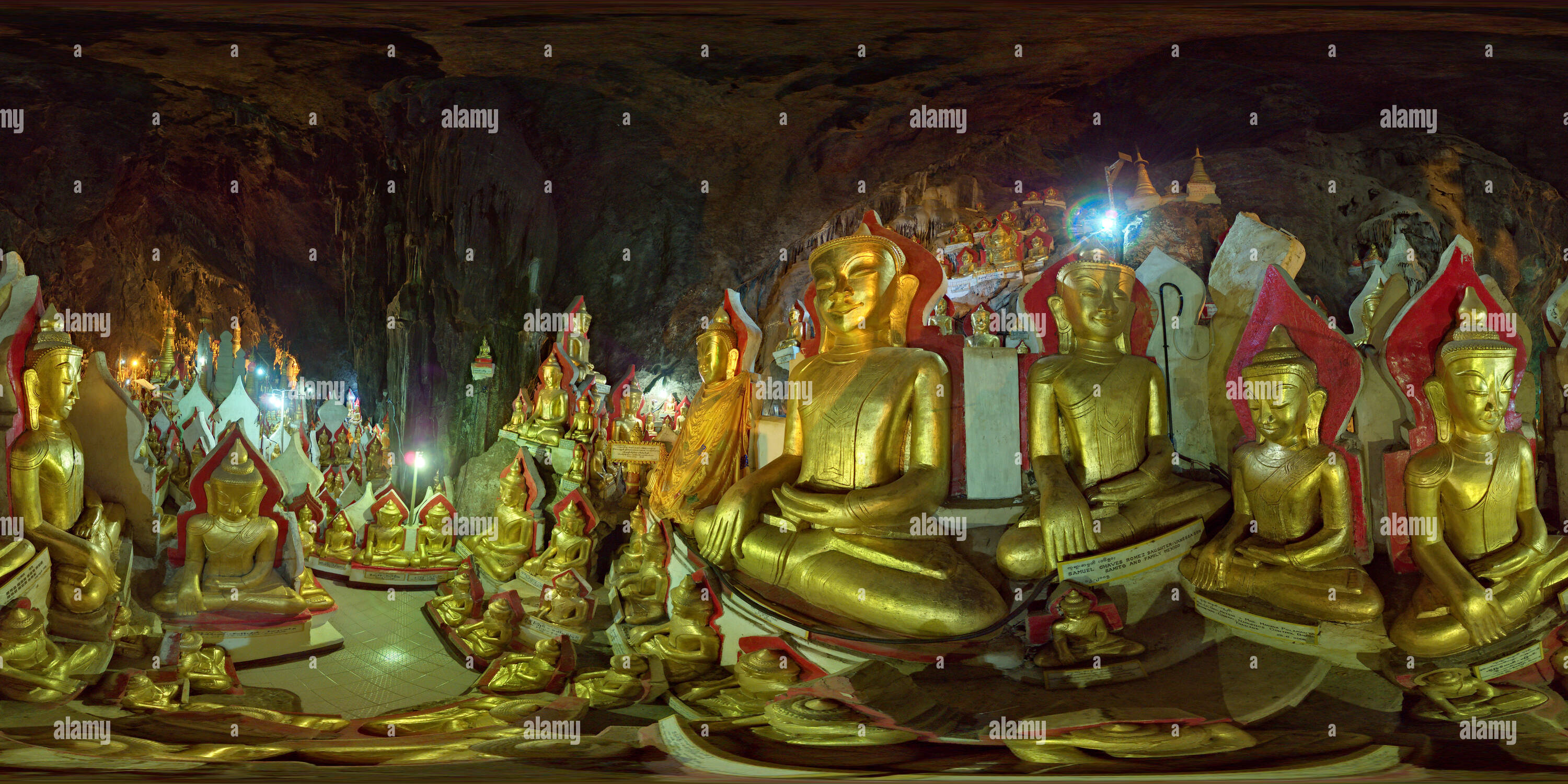 Shwe min pindaya cave myanmar hi-res stock photography and images - Alamy