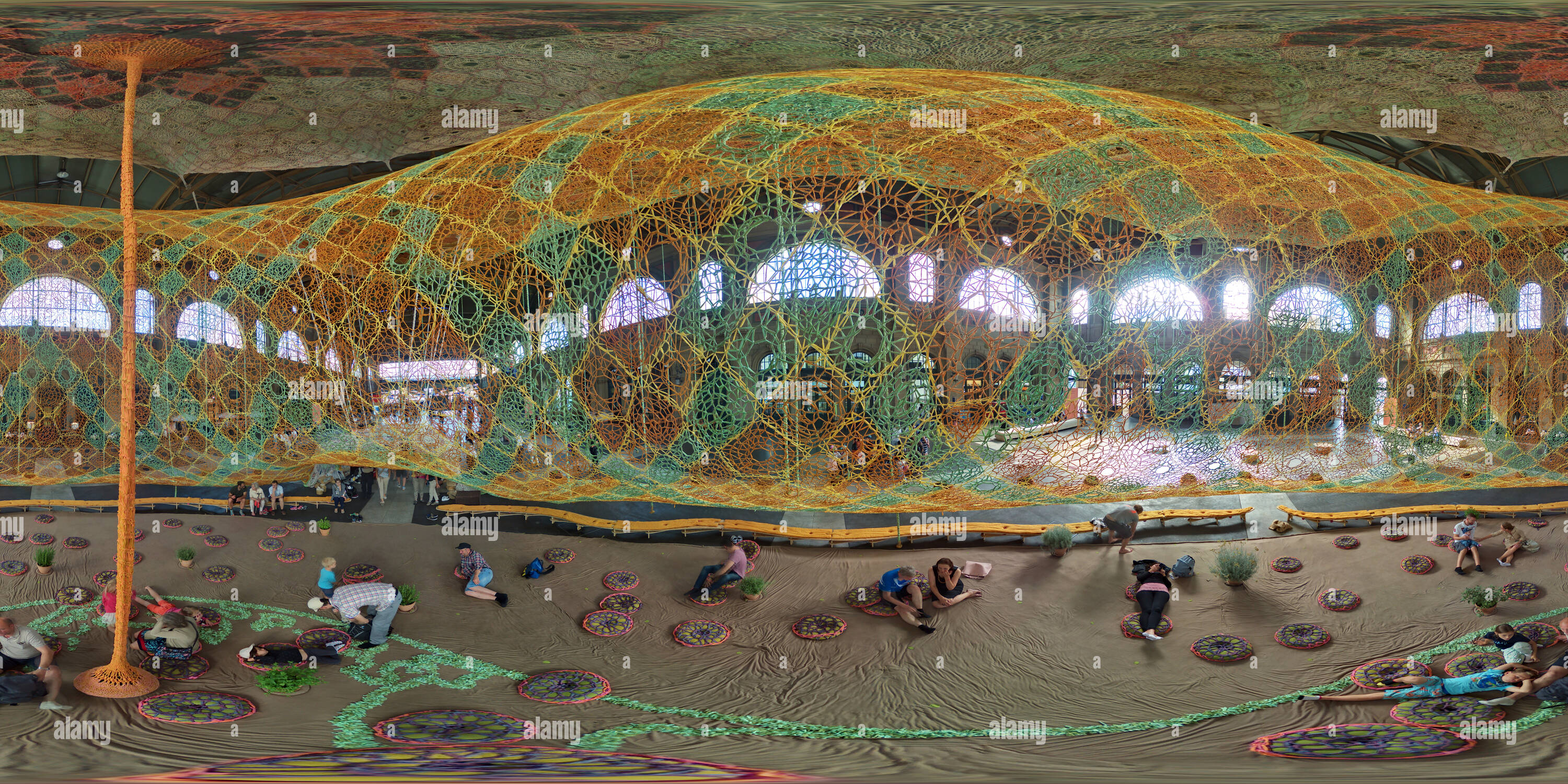 360° view of Gaia Mother Tree (Inside - Alamy