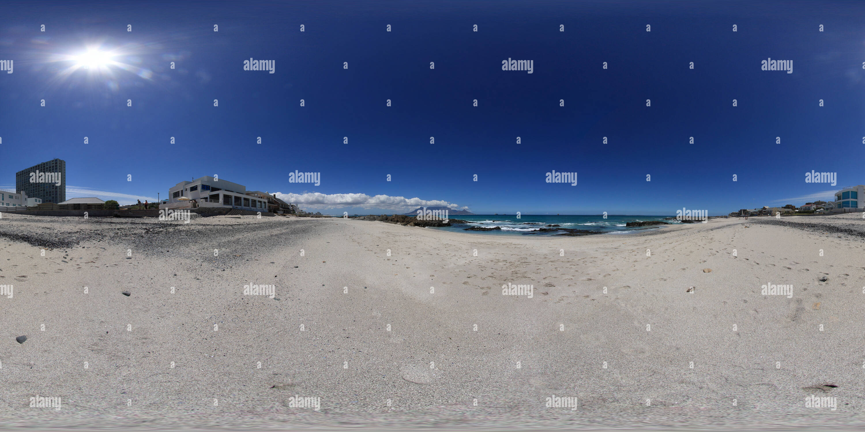 360° view of Cape Town From Blouberg Beach - Alamy