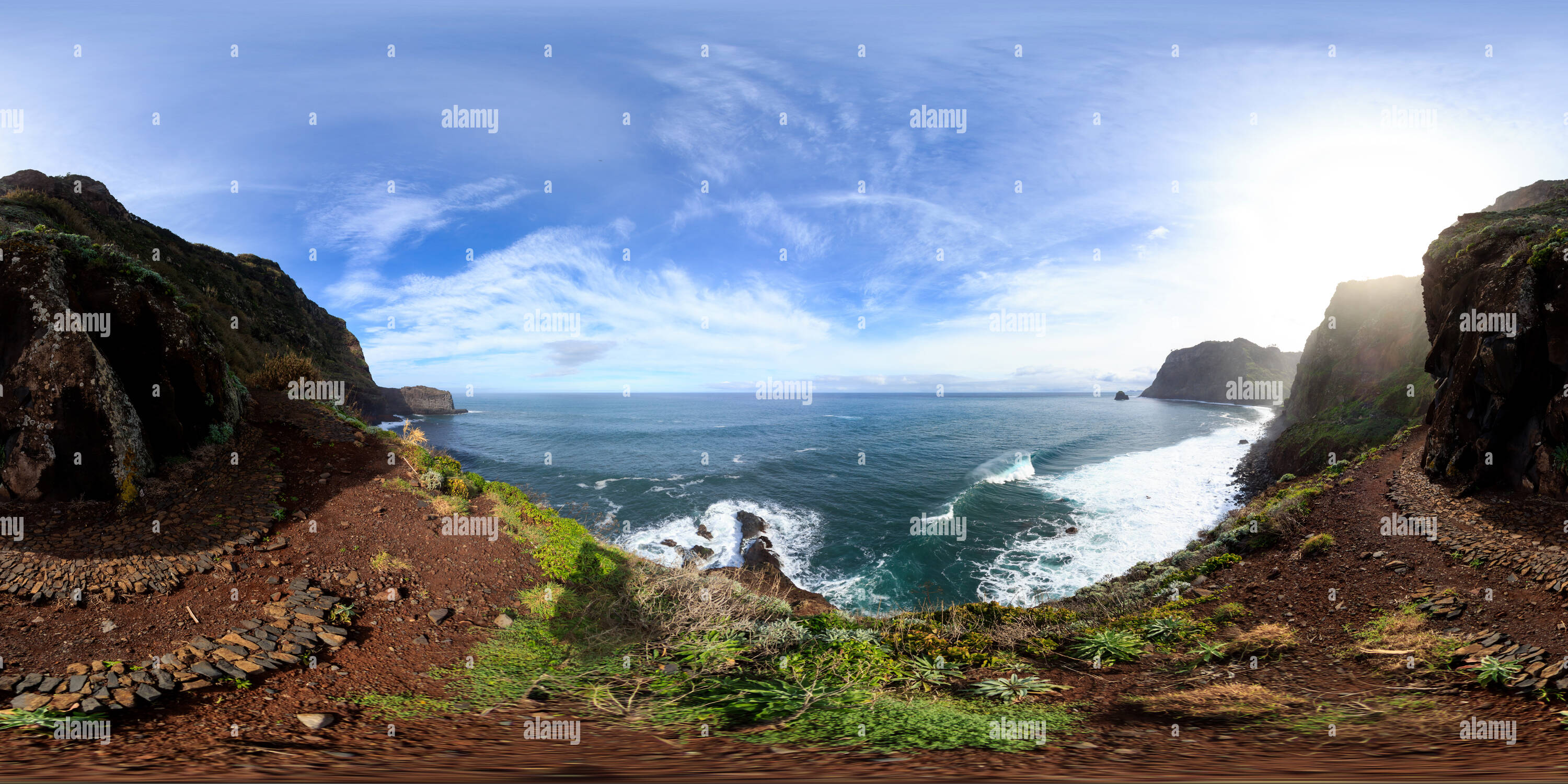 360° view of Calhau - Vereda Costeira - Alamy