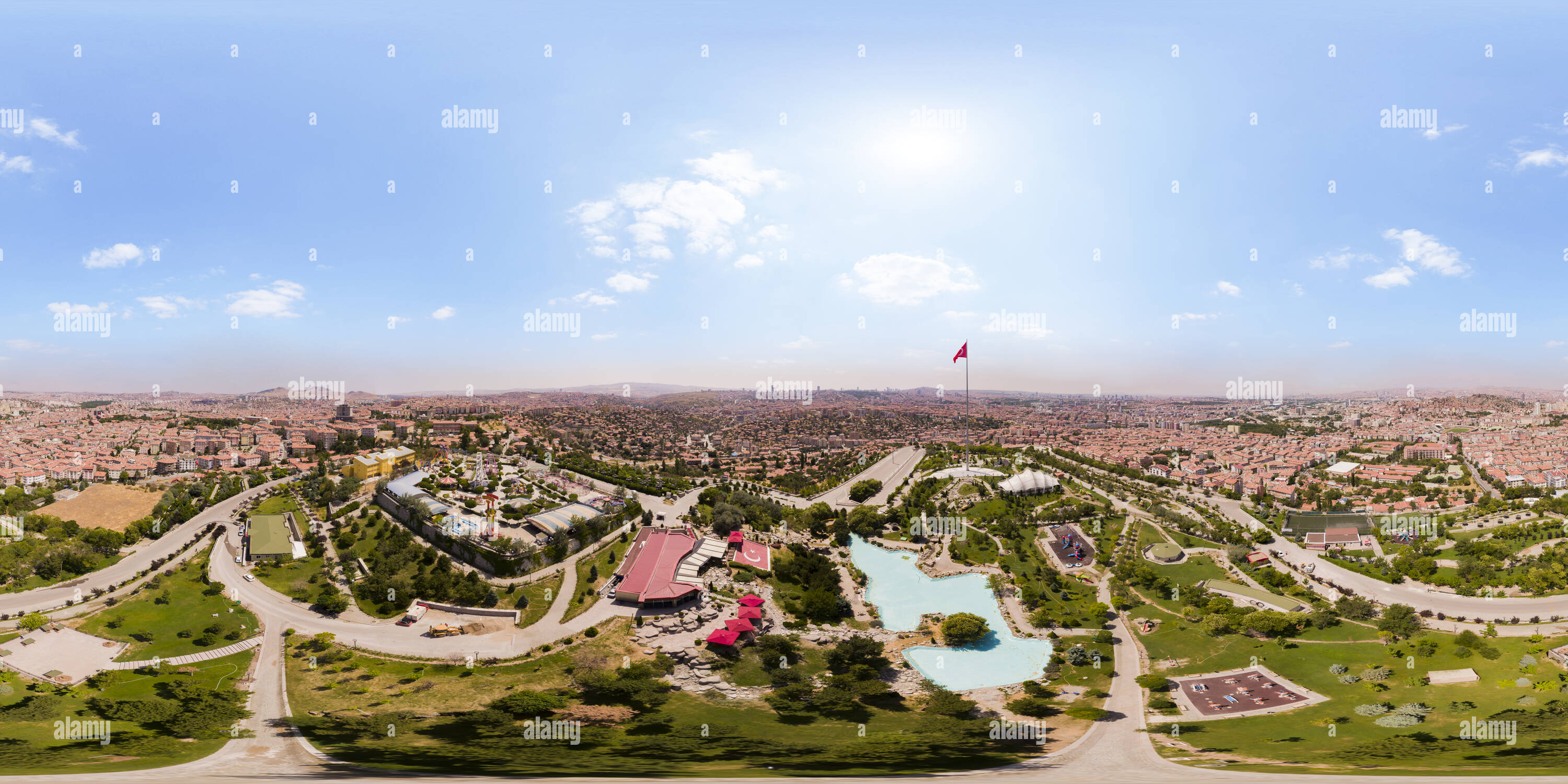 360° view of 50th Yil Parki Ankara Buyuksehir Belediyesi 20160804 1230 ...