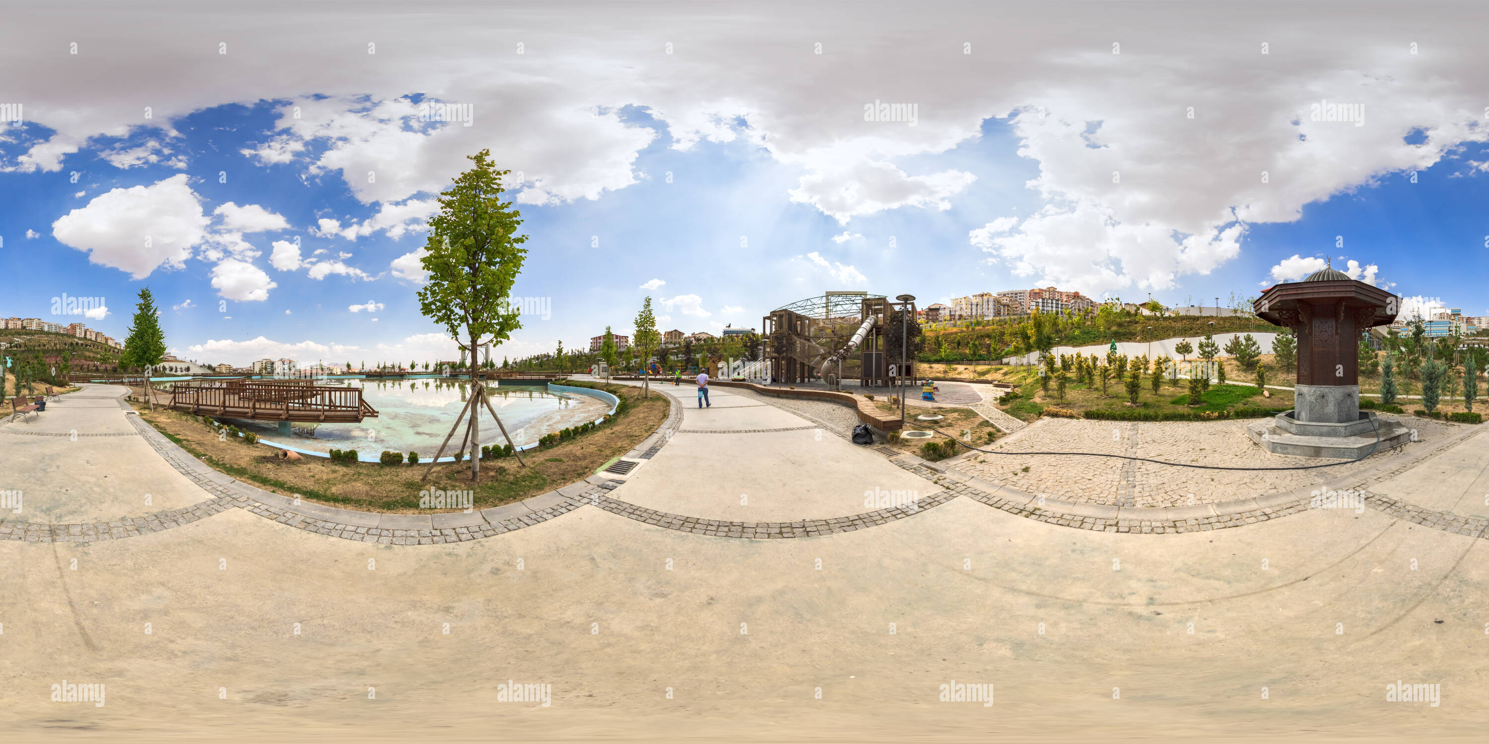 360° view of Esertepe Ankara Buyuksehir Belediyesi 20160811 1449 05 - Alamy