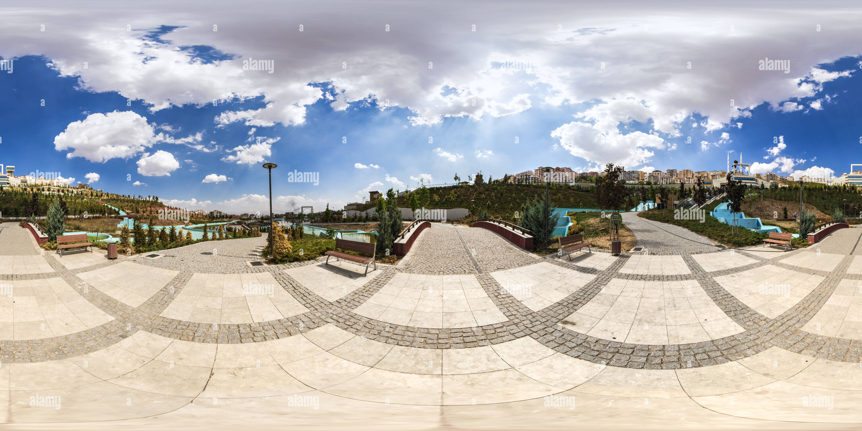360° view of Esertepe Ankara Buyuksehir Belediyesi 20160811 1455 10 - Alamy