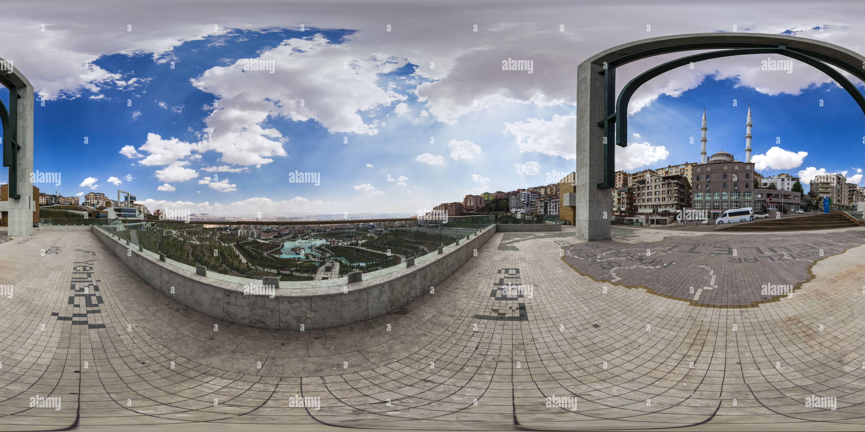 360° view of Esertepe Ankara Buyuksehir Belediyesi 20160811 1504 48 - Alamy