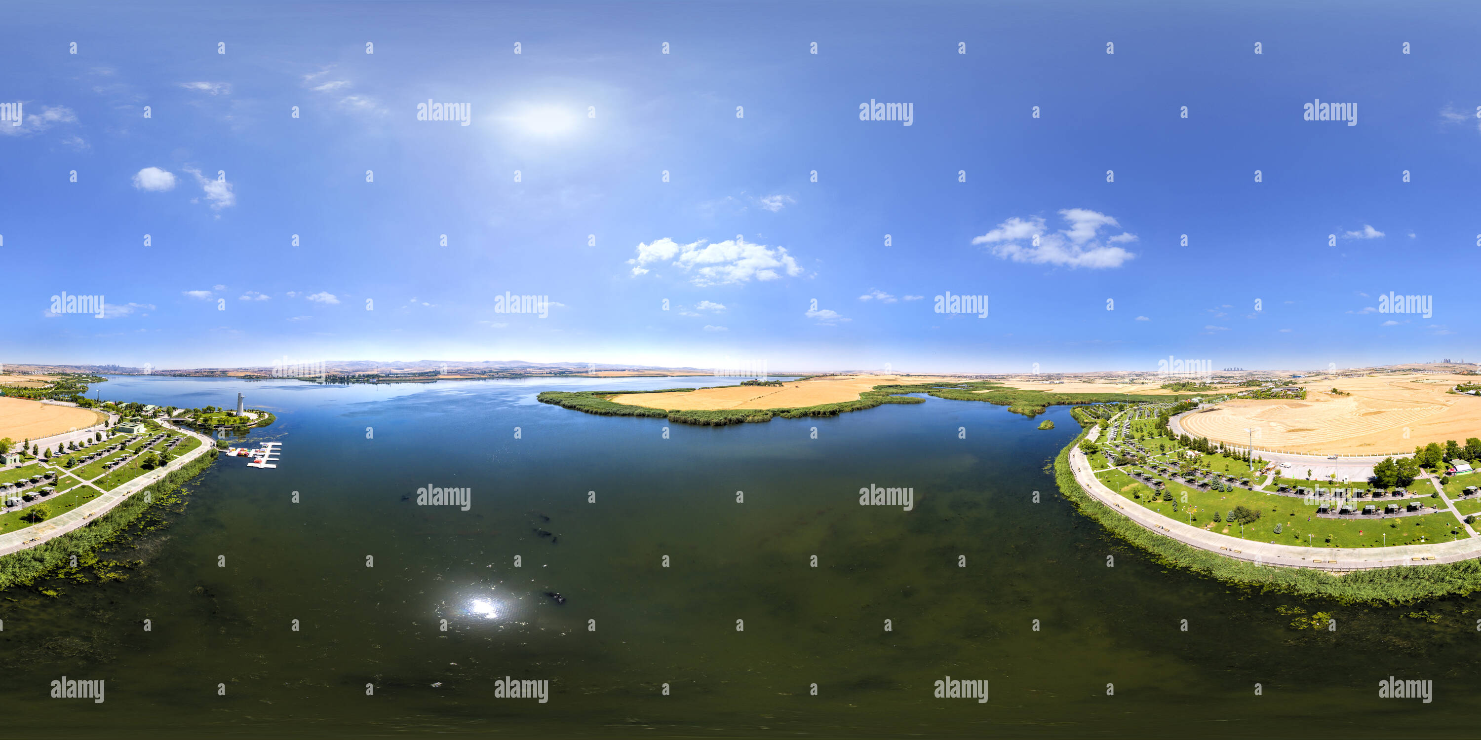 360° view of Mogan Ankara Buyuksehir Belediyesi 20160715 1044 07 - Alamy