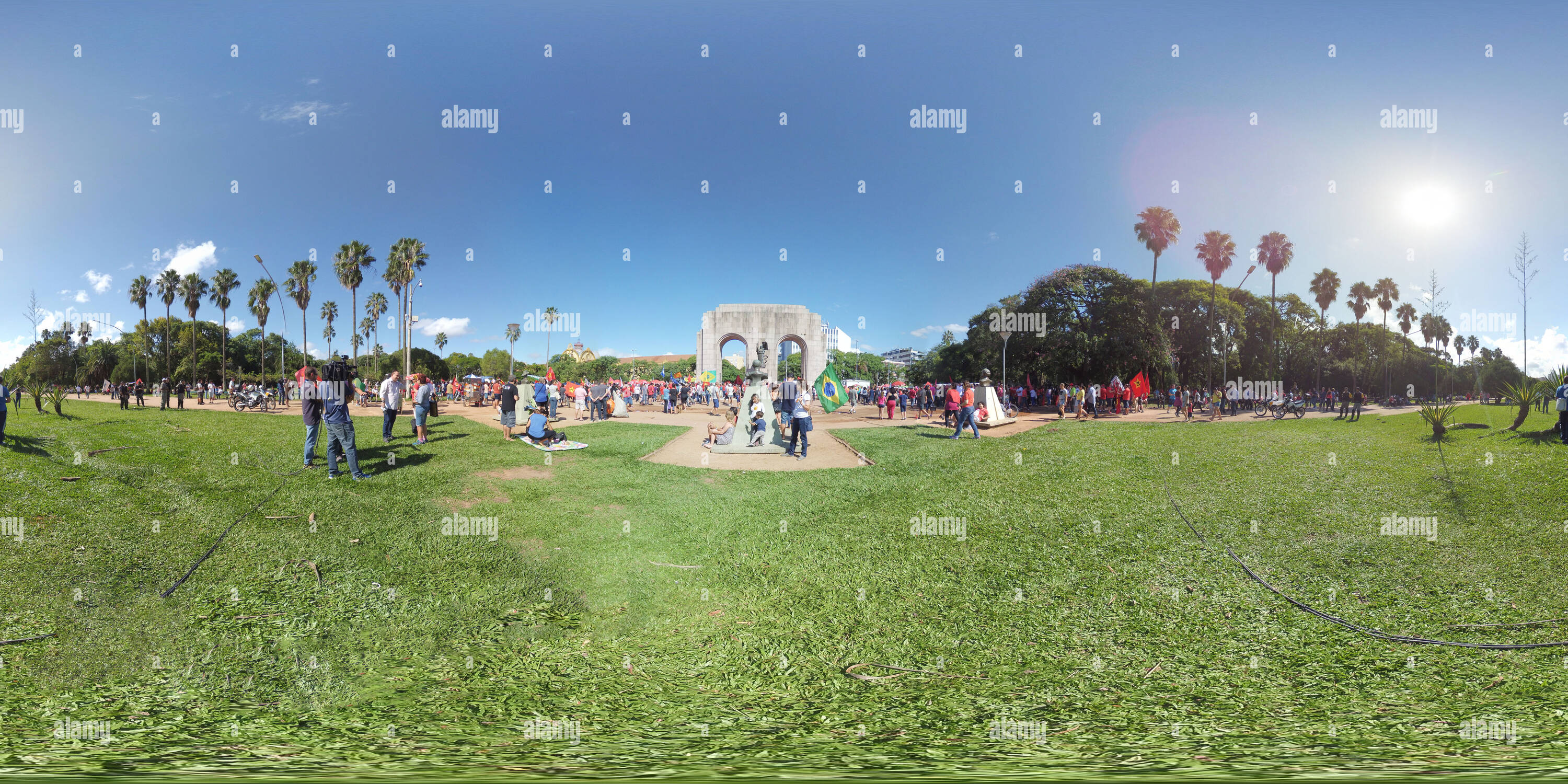 360° view of Redemption Park Expeditionary Monument - Alamy
