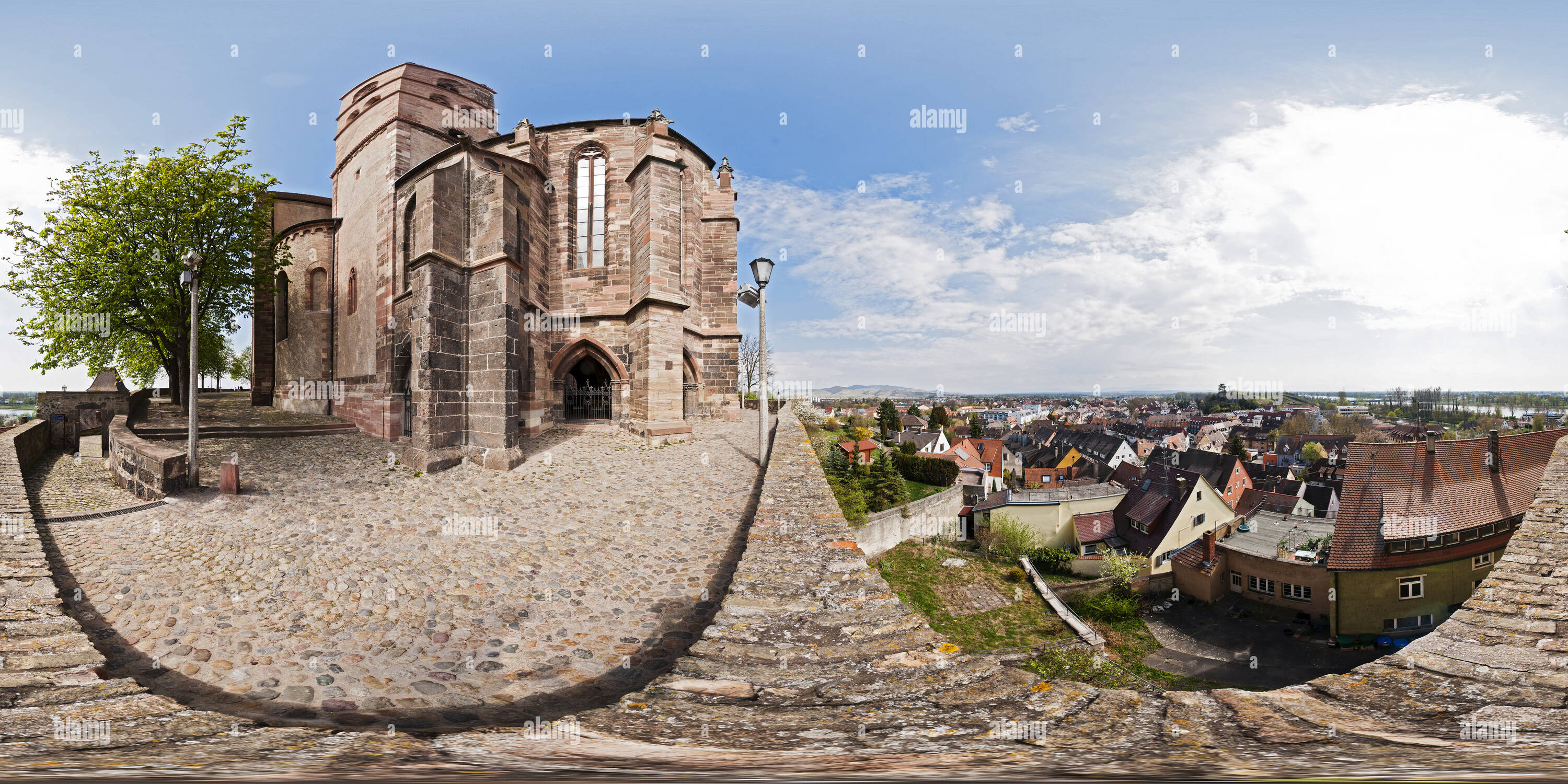 360° view of Breisach im Breisgau - Alamy