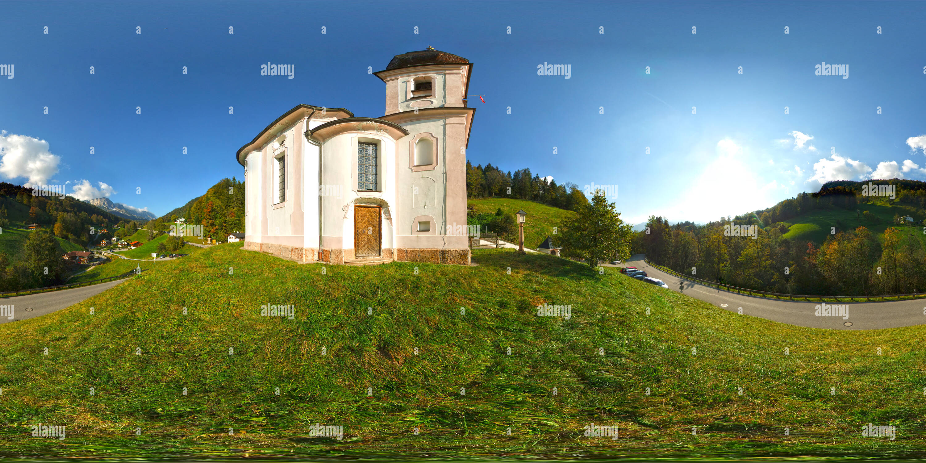 360° view of -Maria Gern- Wallfahrtskirche - Alamy