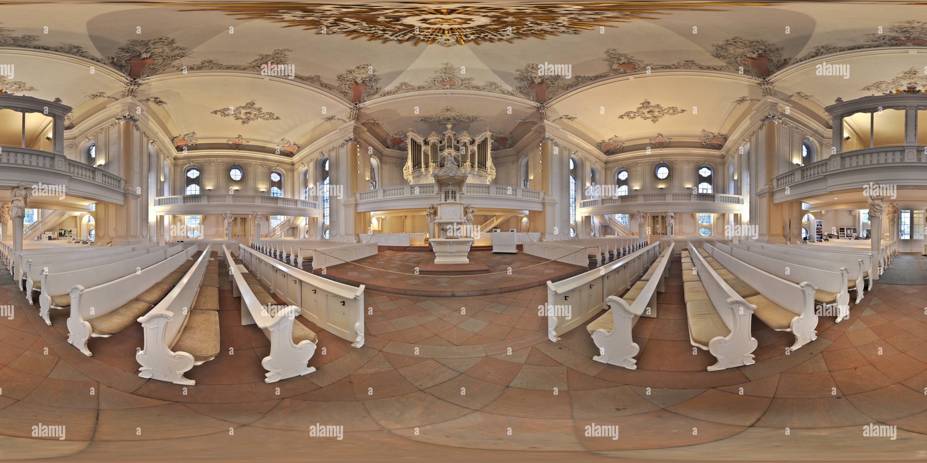 360° view of Ev. Ludwigskirche in Saarbruecken - Alamy