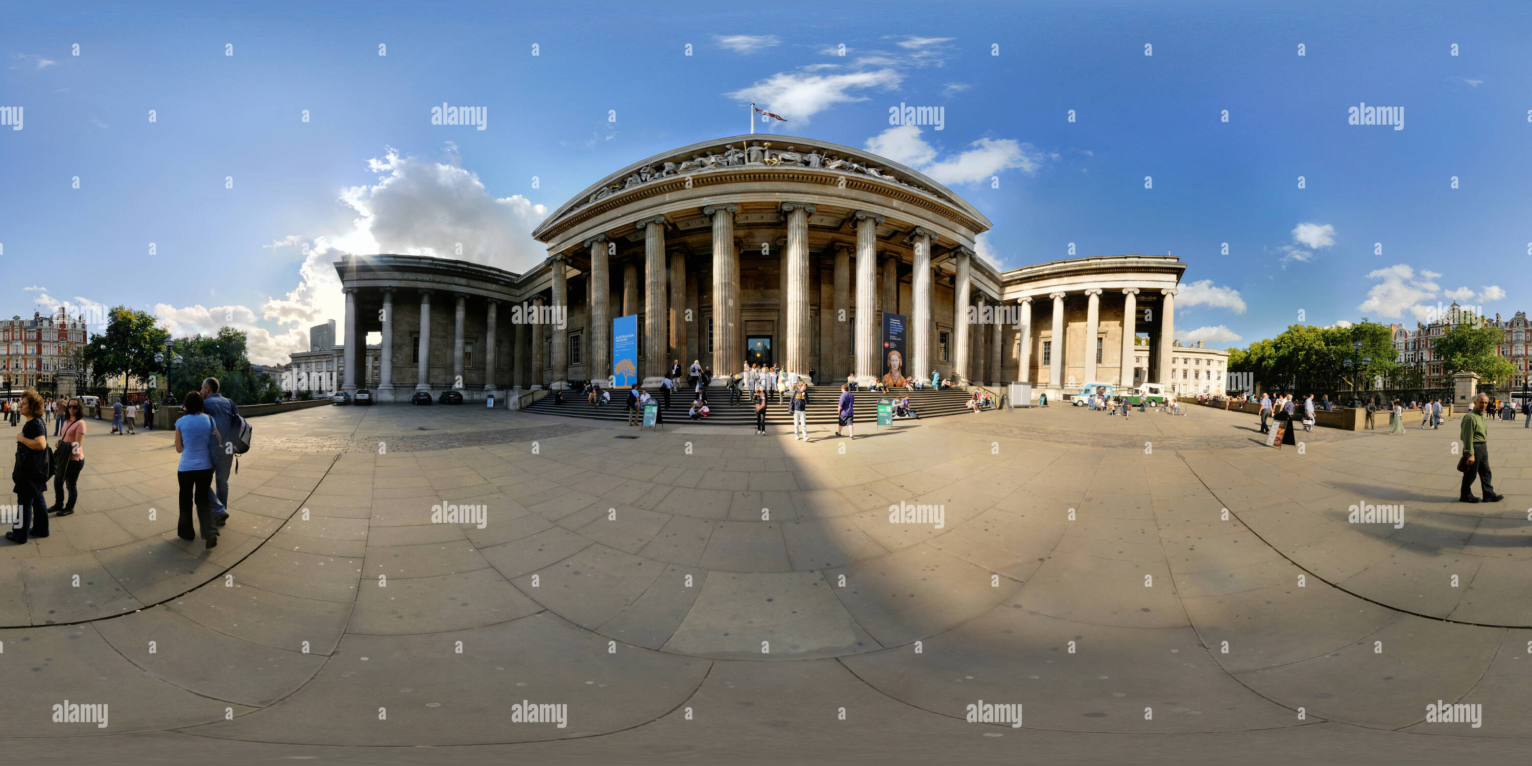 360° view of British Museum, London - Alamy