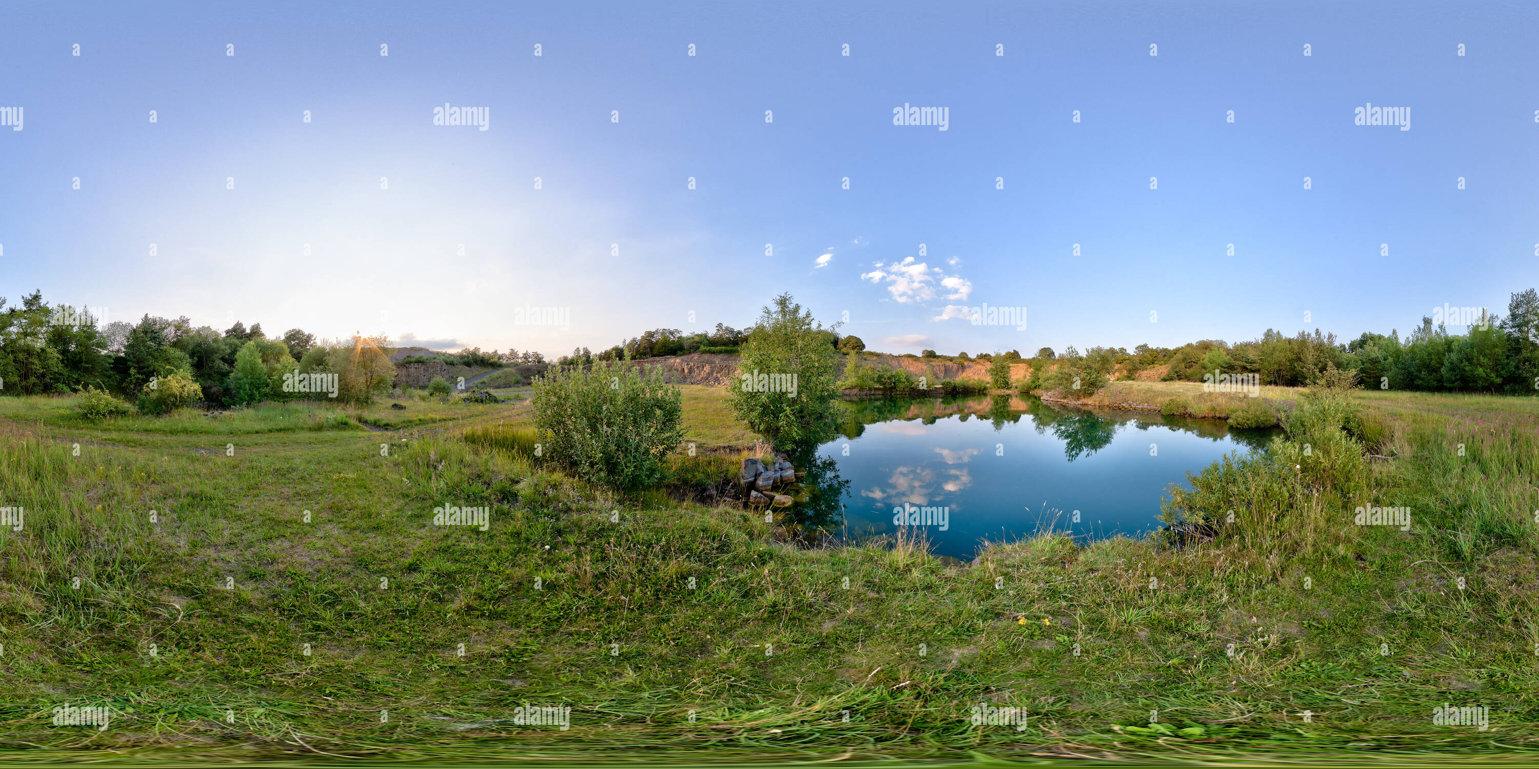 360° view of Old Stone Quarry - Alamy
