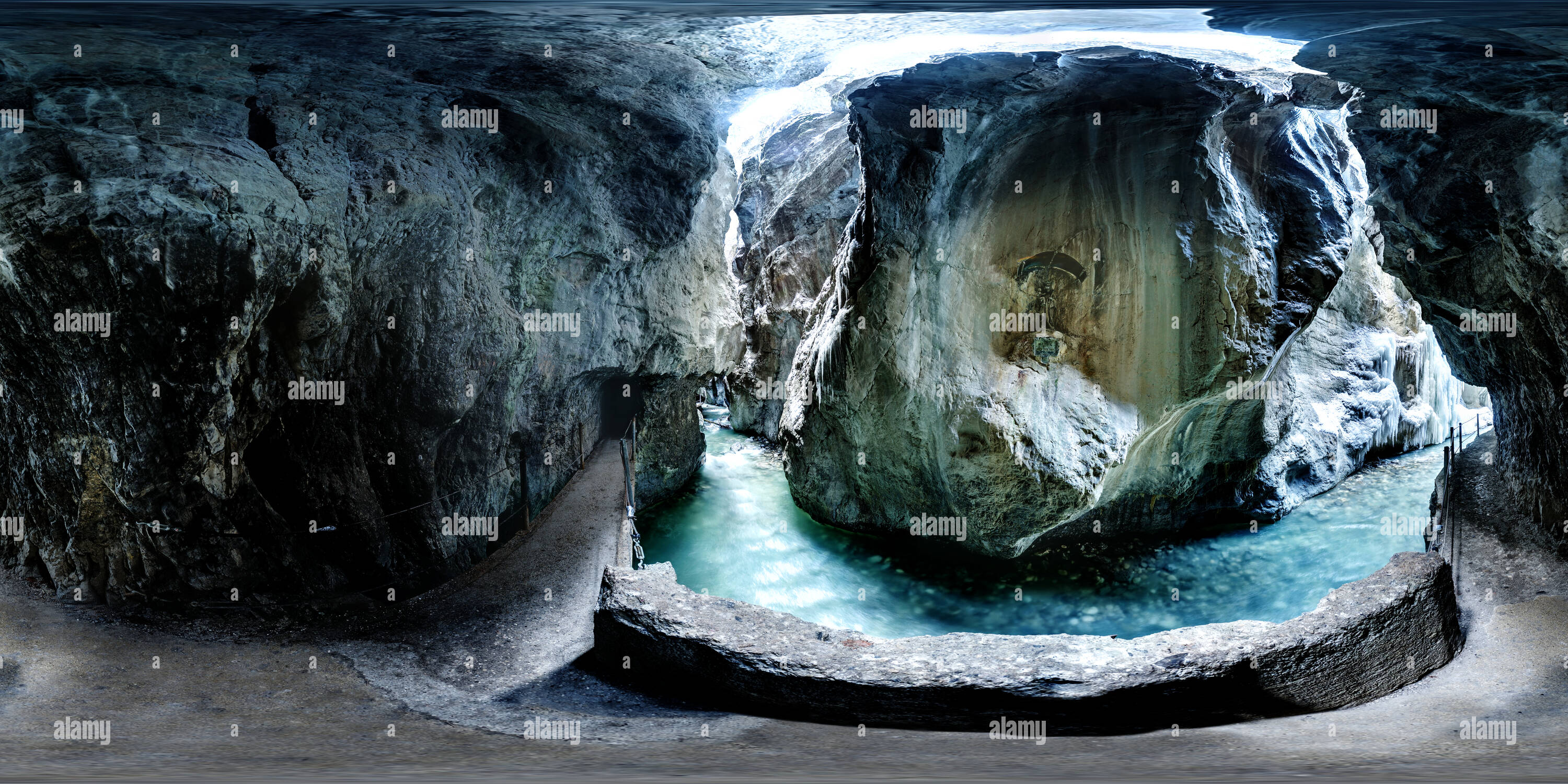 Partnachklamm Winter Stock Photos & Partnachklamm Winter Stock Images ...