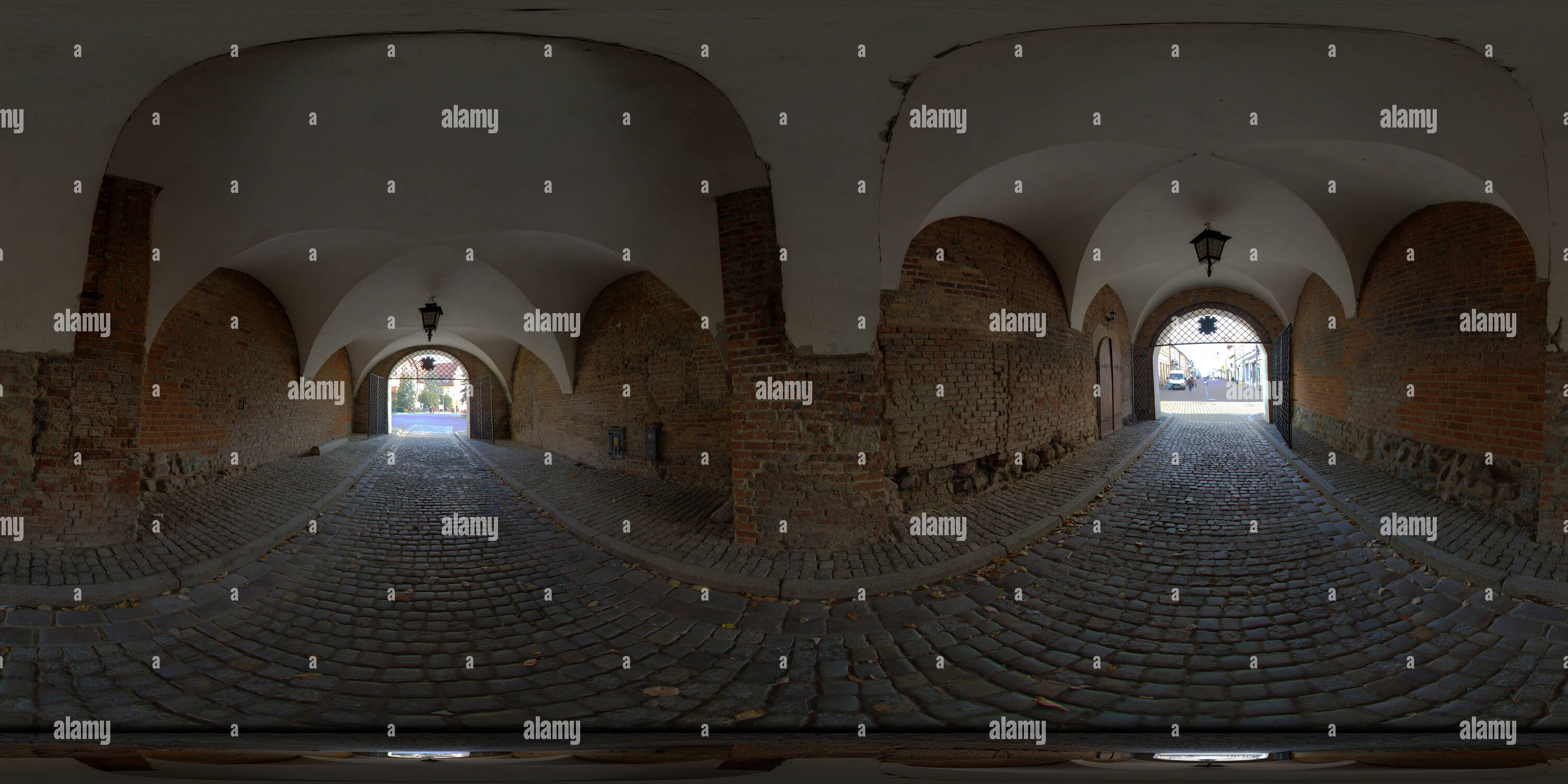 360° view of Chelmno - inside of Brama Grudziądzka - Alamy