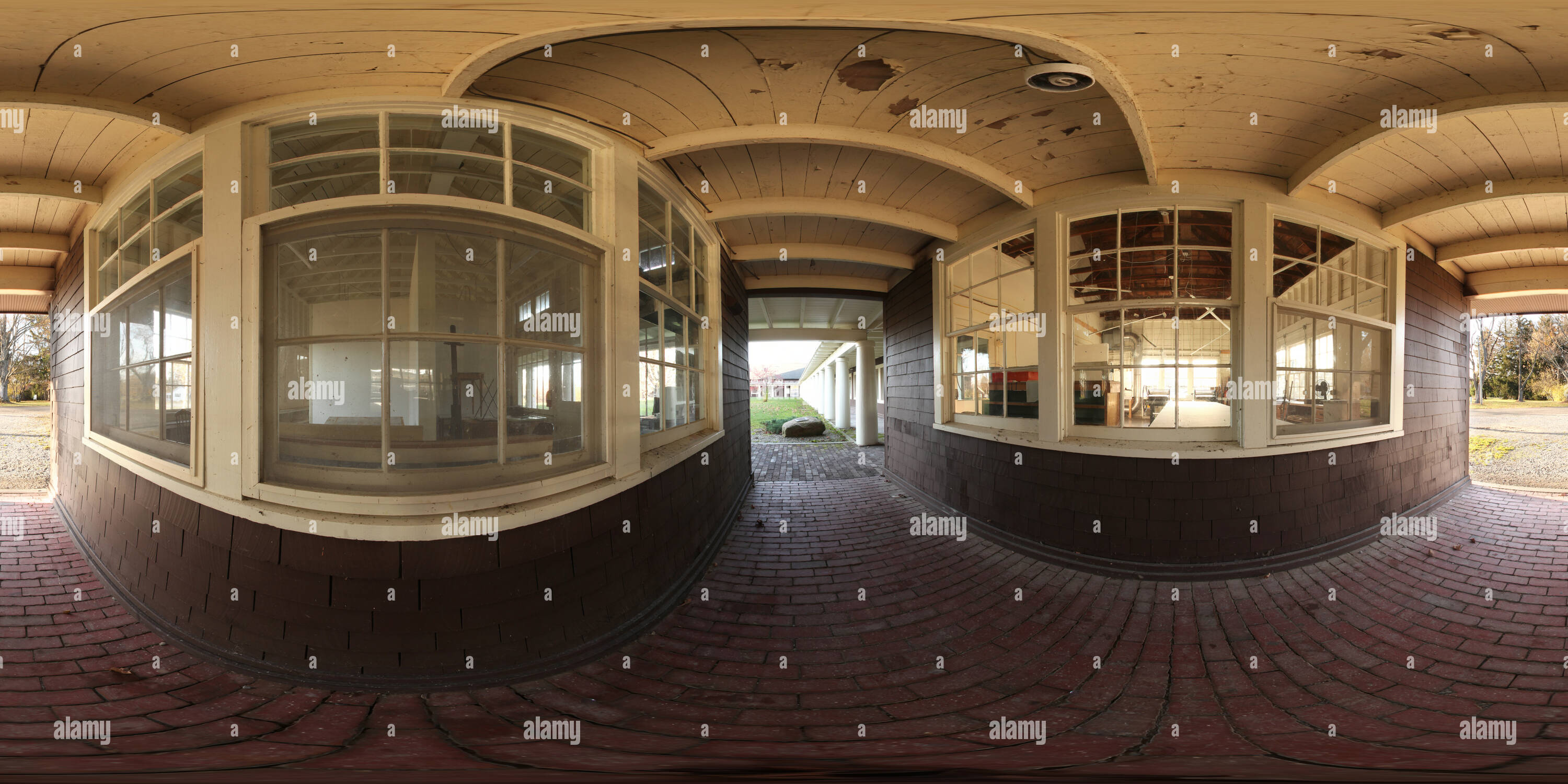 360° view of School of Art, Passage to Quadrangle - Alamy