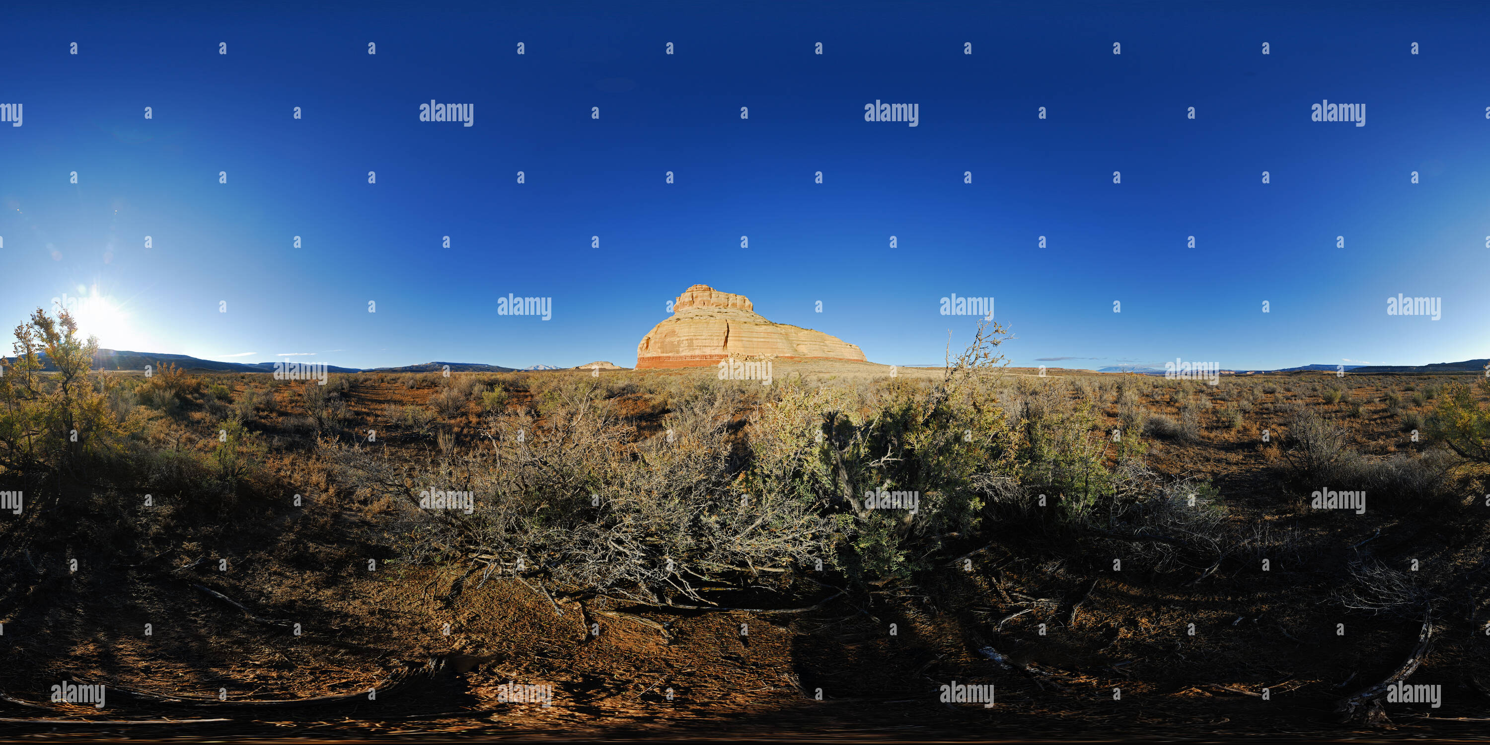 360° view of Church Rock, San Juan County, Utah, USA - Alamy