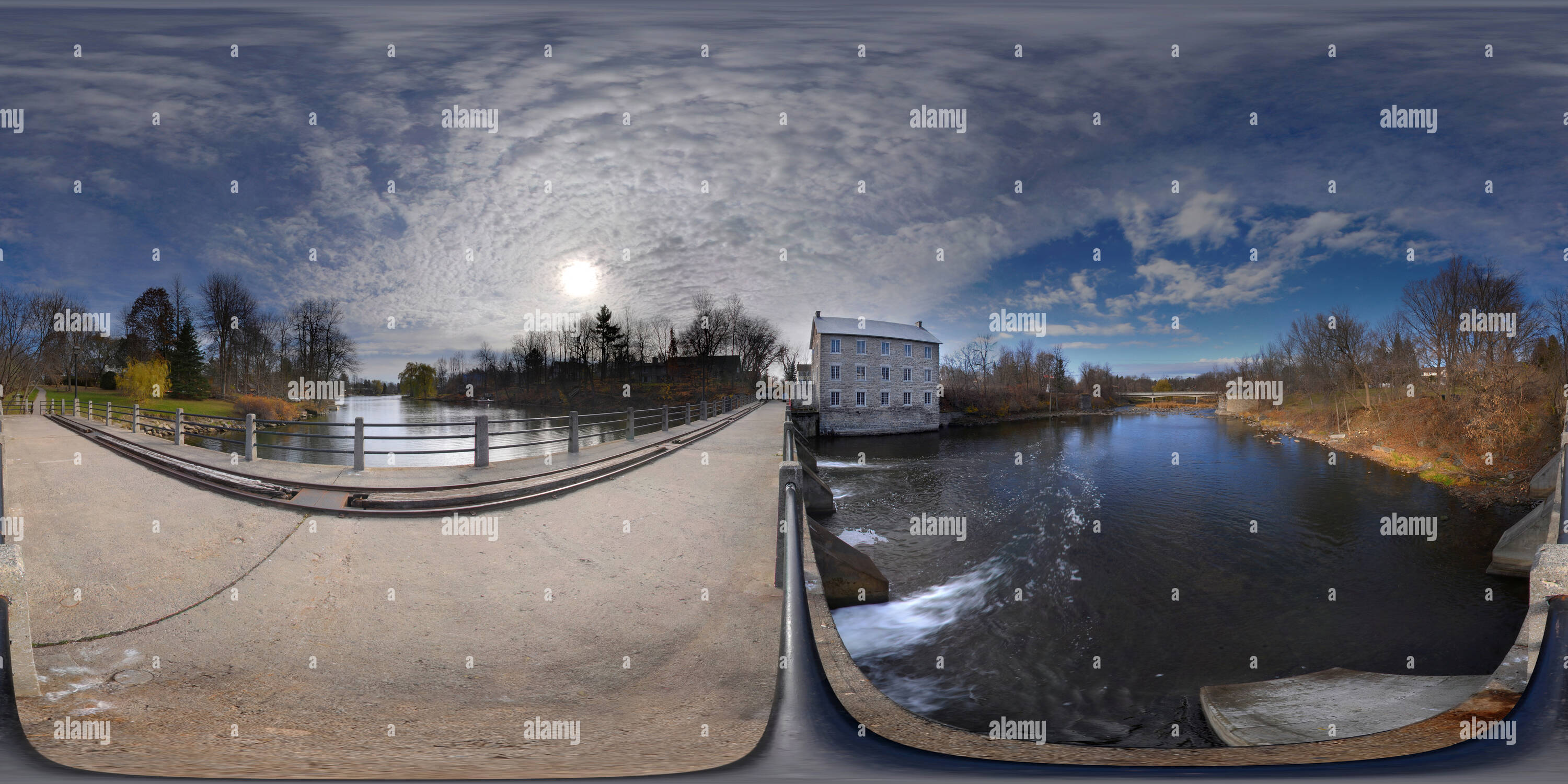 360° view of Watson's Mill, Manotick - Alamy