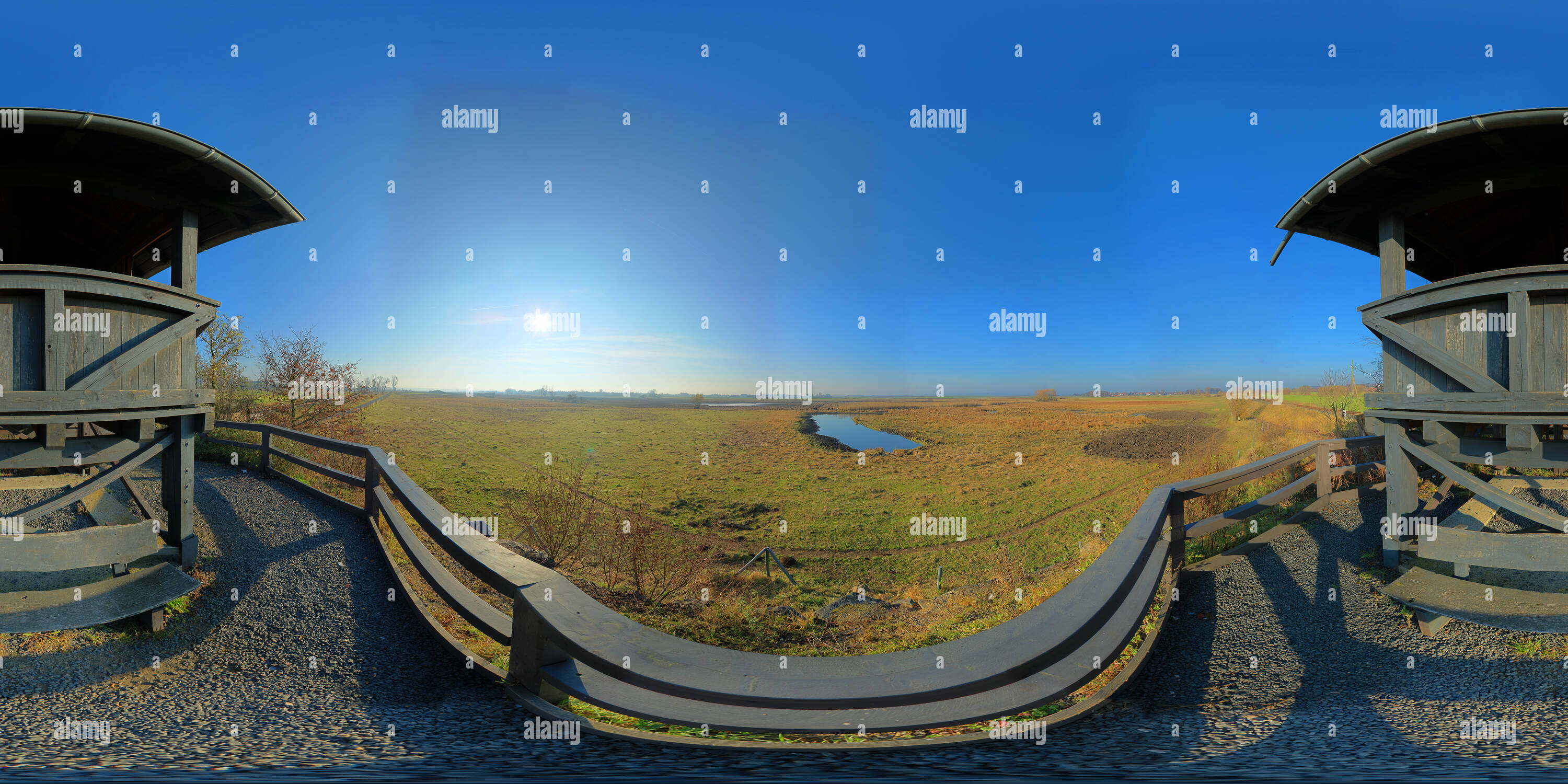 360° view of -Bingenheim- Bingenheimer Ried - Alamy