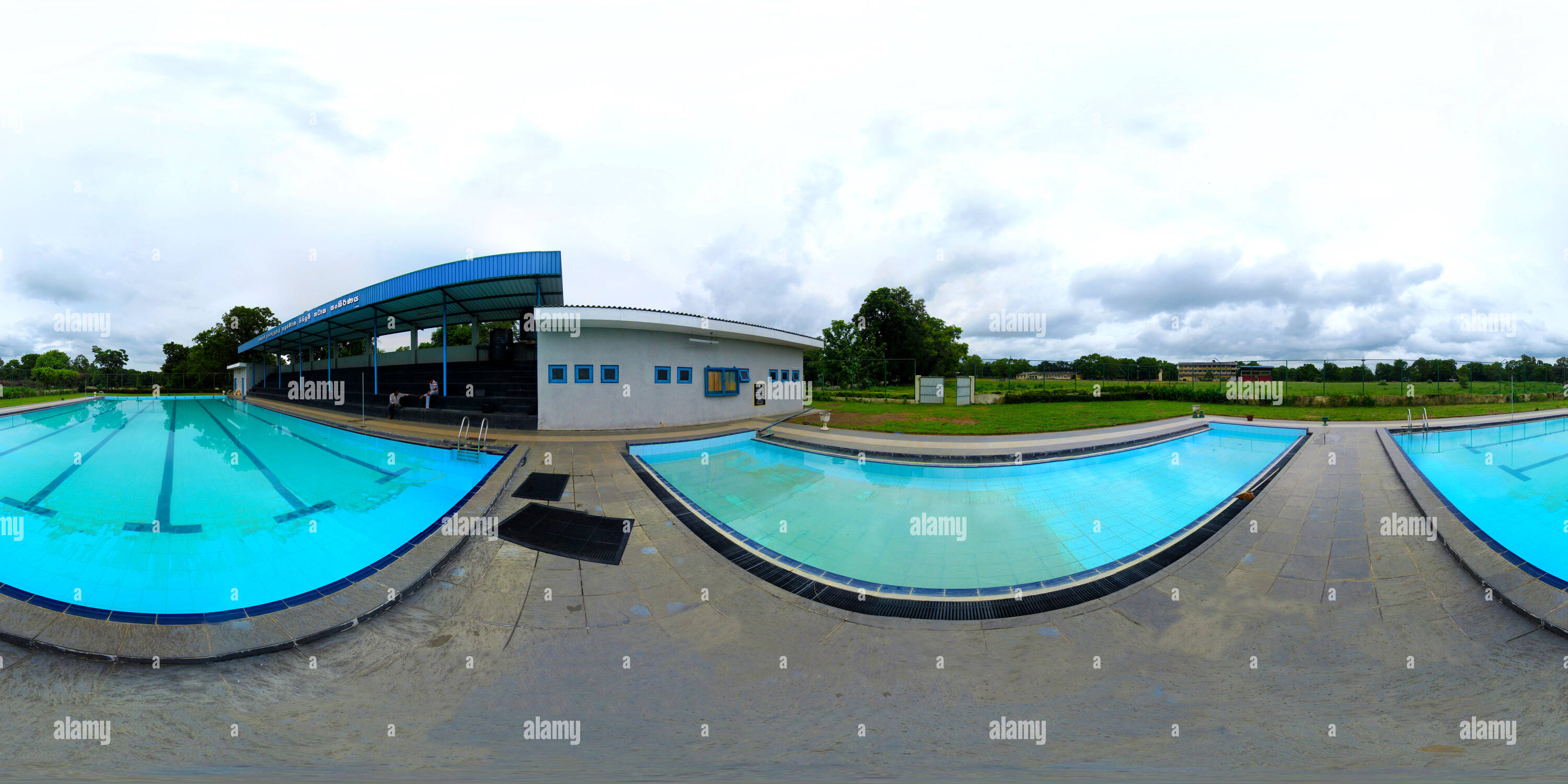 College swimming pool hi-res stock photography and images - Alamy