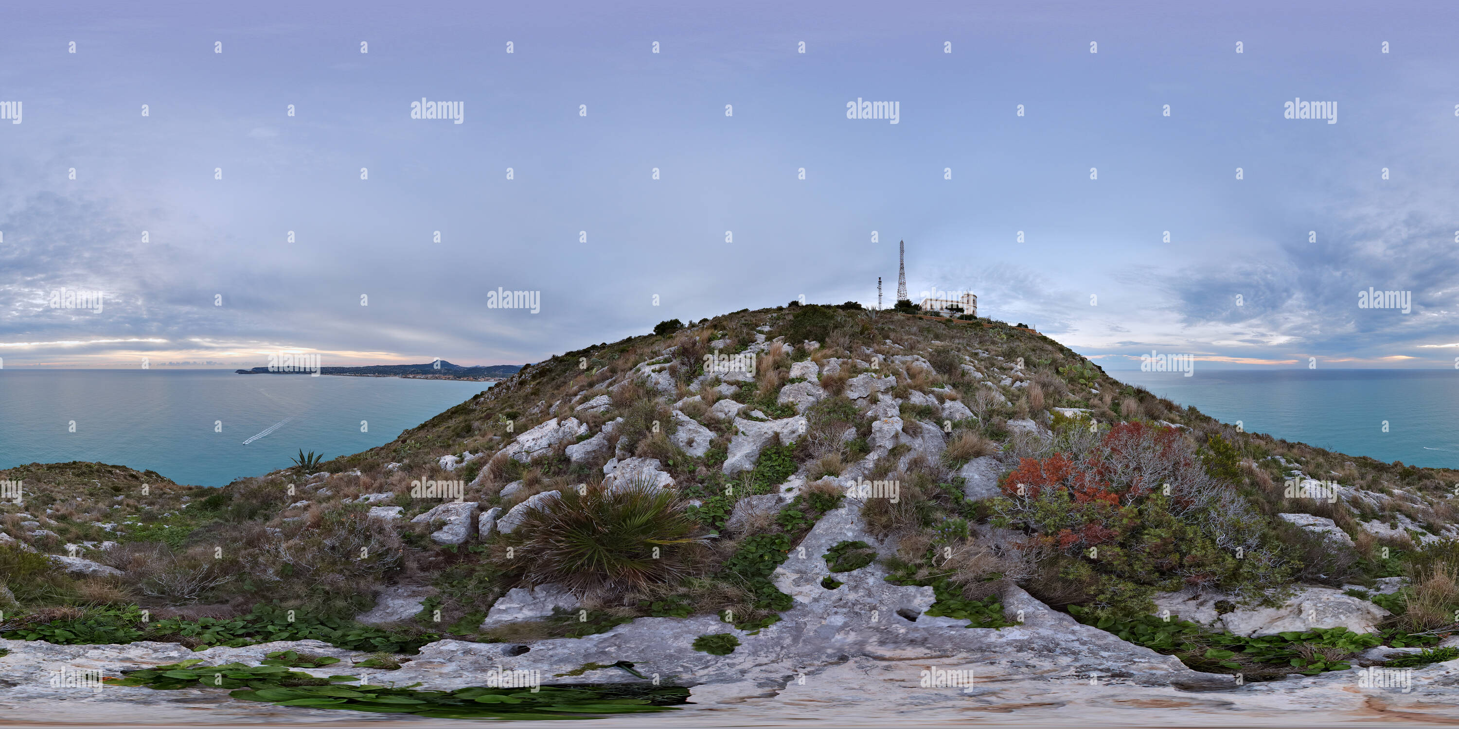 360° view of San Antonio Cape 2, Javea - Alamy