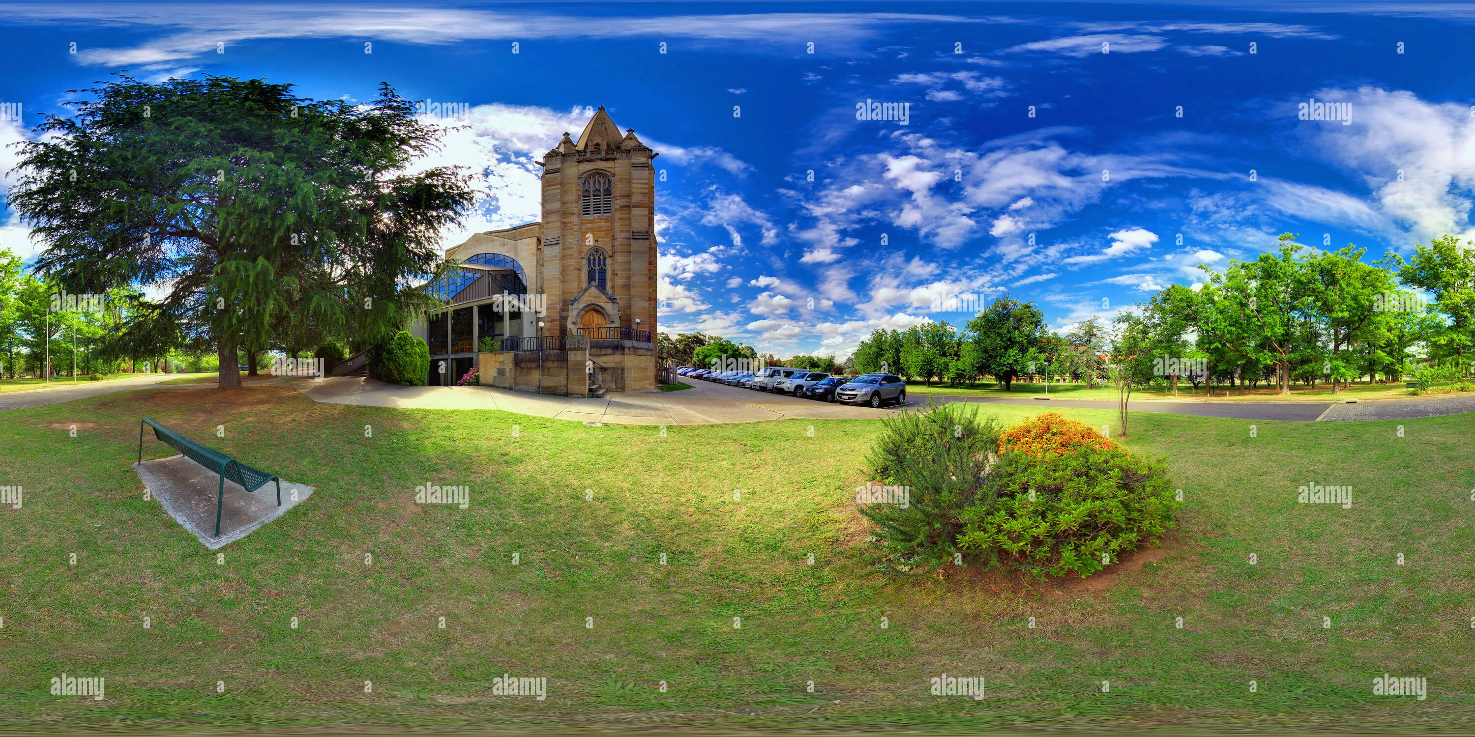 360° view of Canberra - Church Of St Andrew (Rear - Alamy