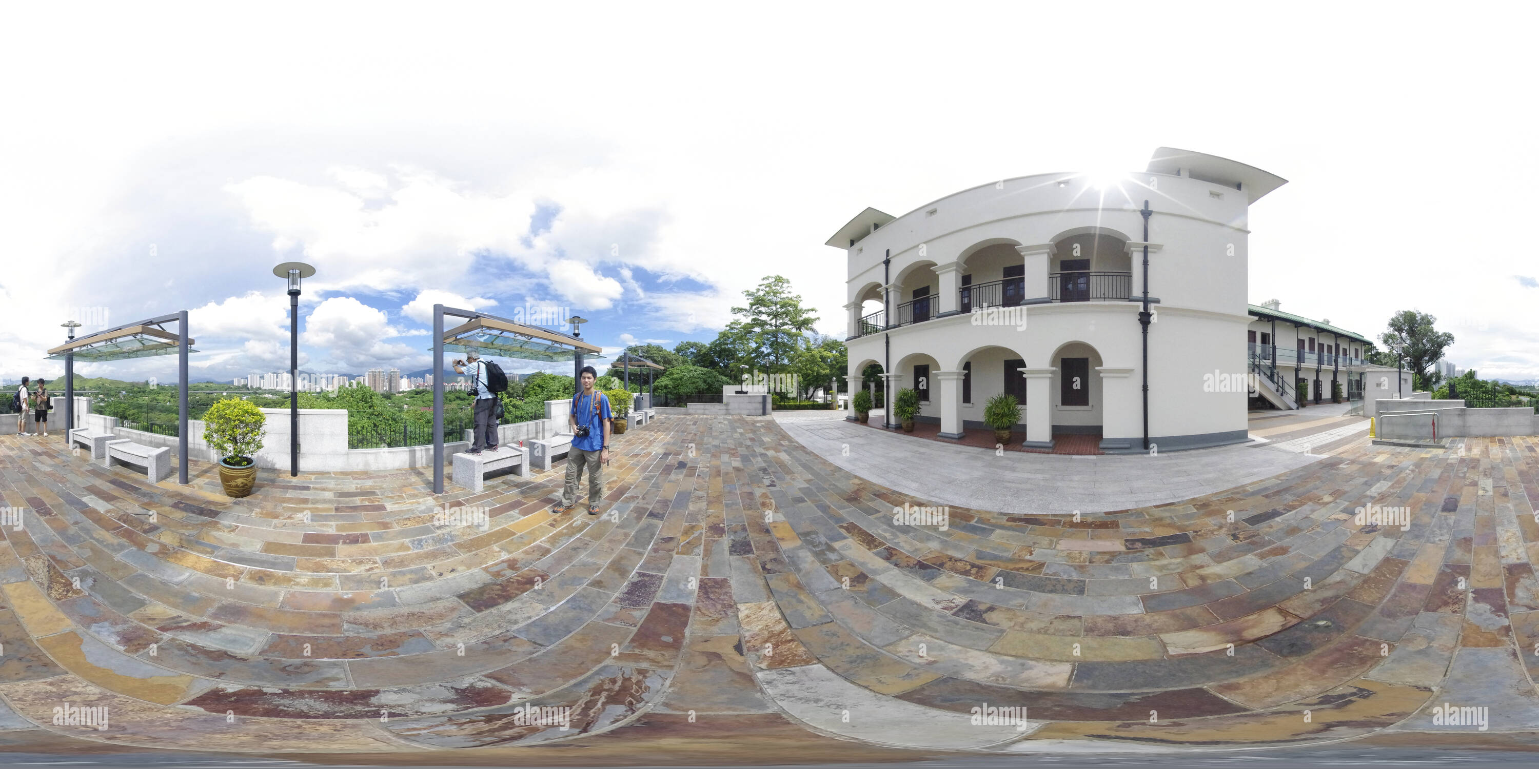 360° view of Hong Kong Yuen Long Ping Shan Tang Clan Gallery cum ...