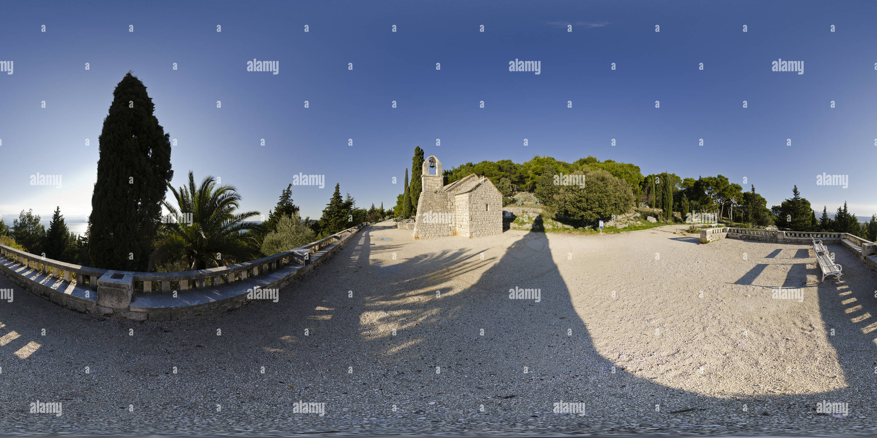 360° view of Church Sv Nikole Putnika Split Croatia - Alamy