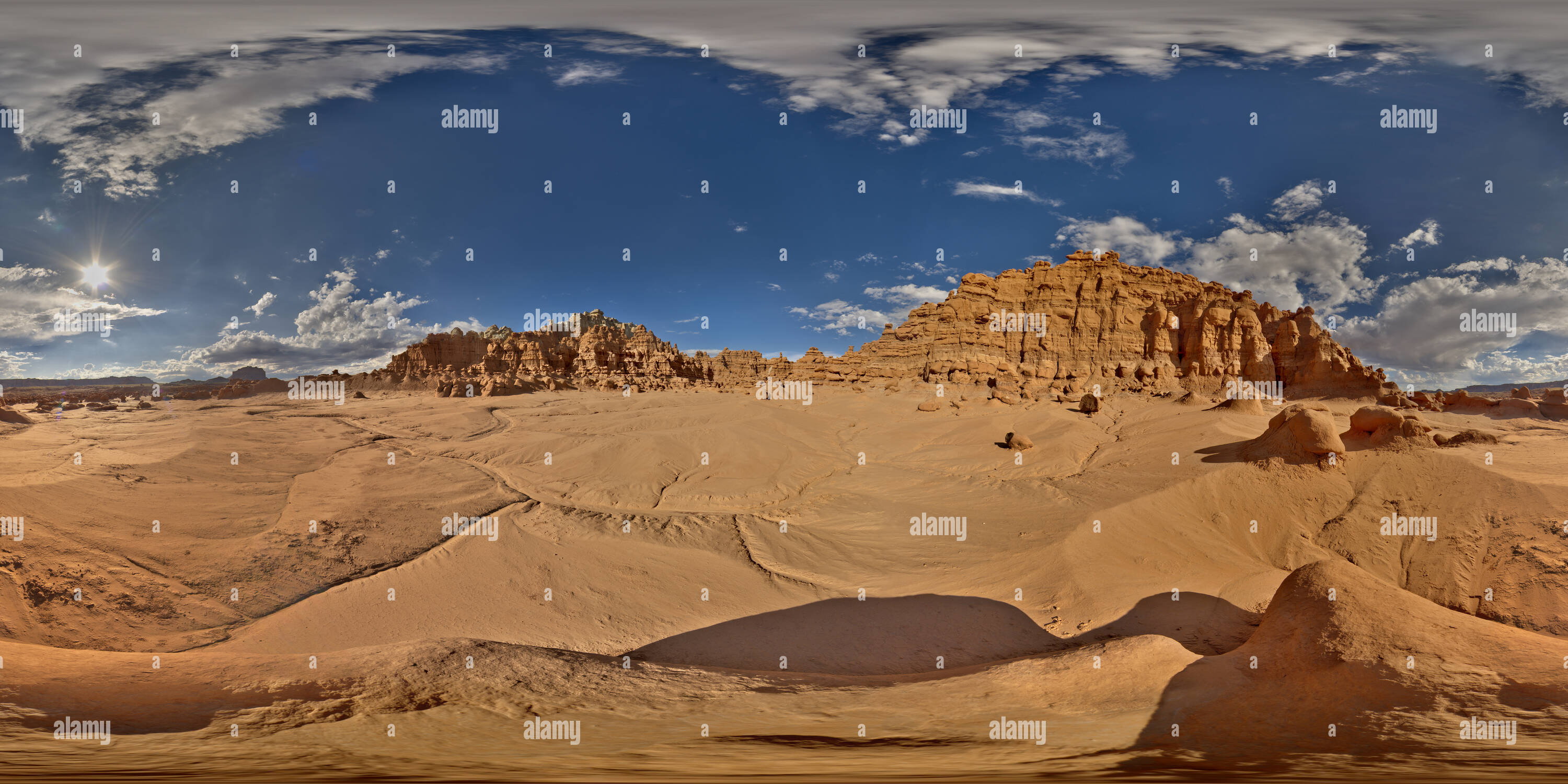 360° view of Goblin Valley State Park, Utah - Alamy