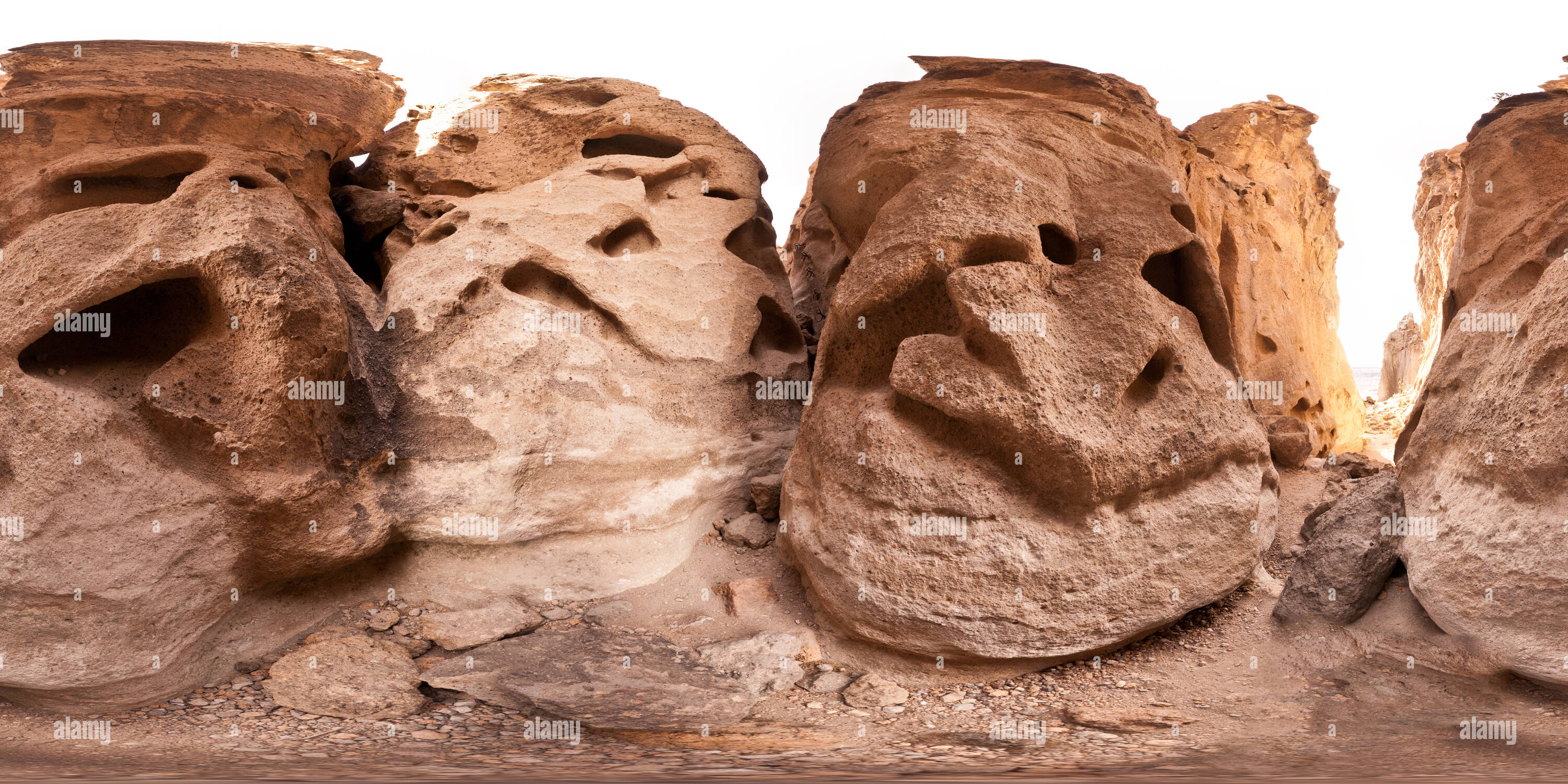 360° view of Rings Loop Trail - Climbing Rings - Alamy