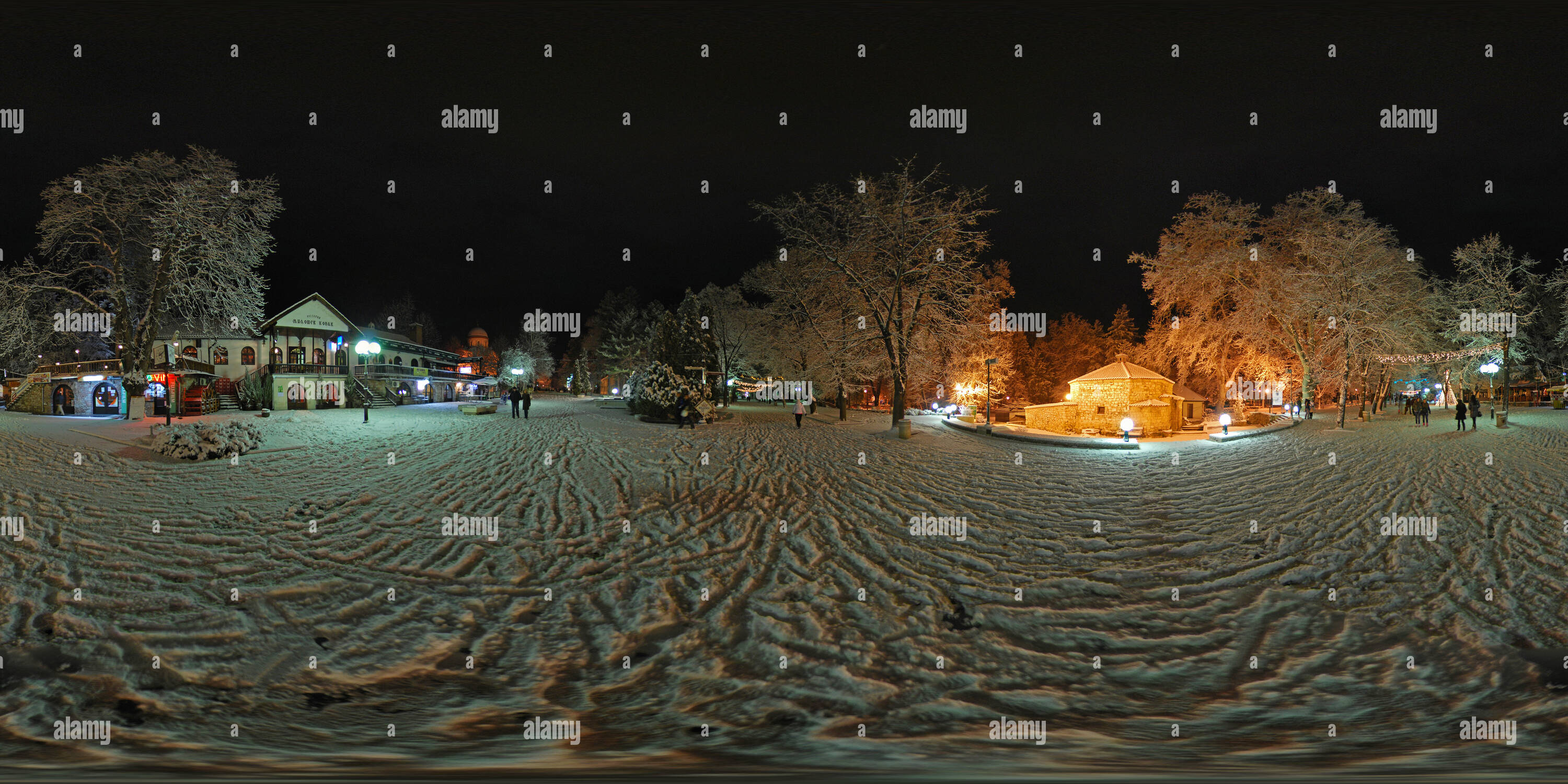 360° view of Sokobanja - 2012 [winter] - Alamy