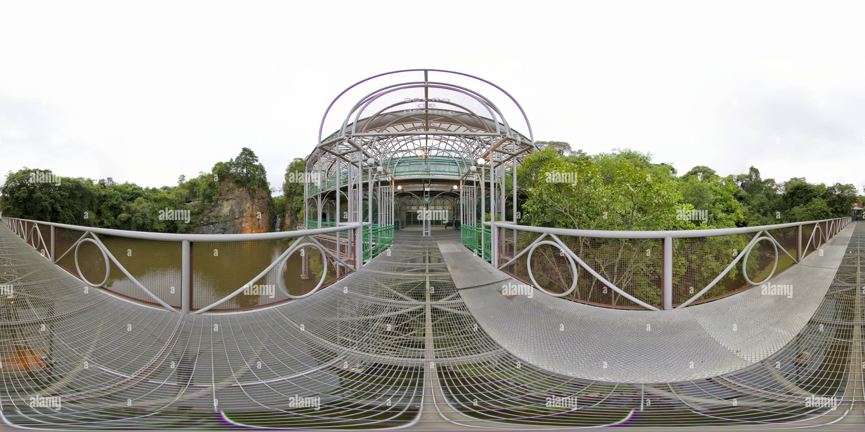 360° view of Ópera de Arame - Alamy