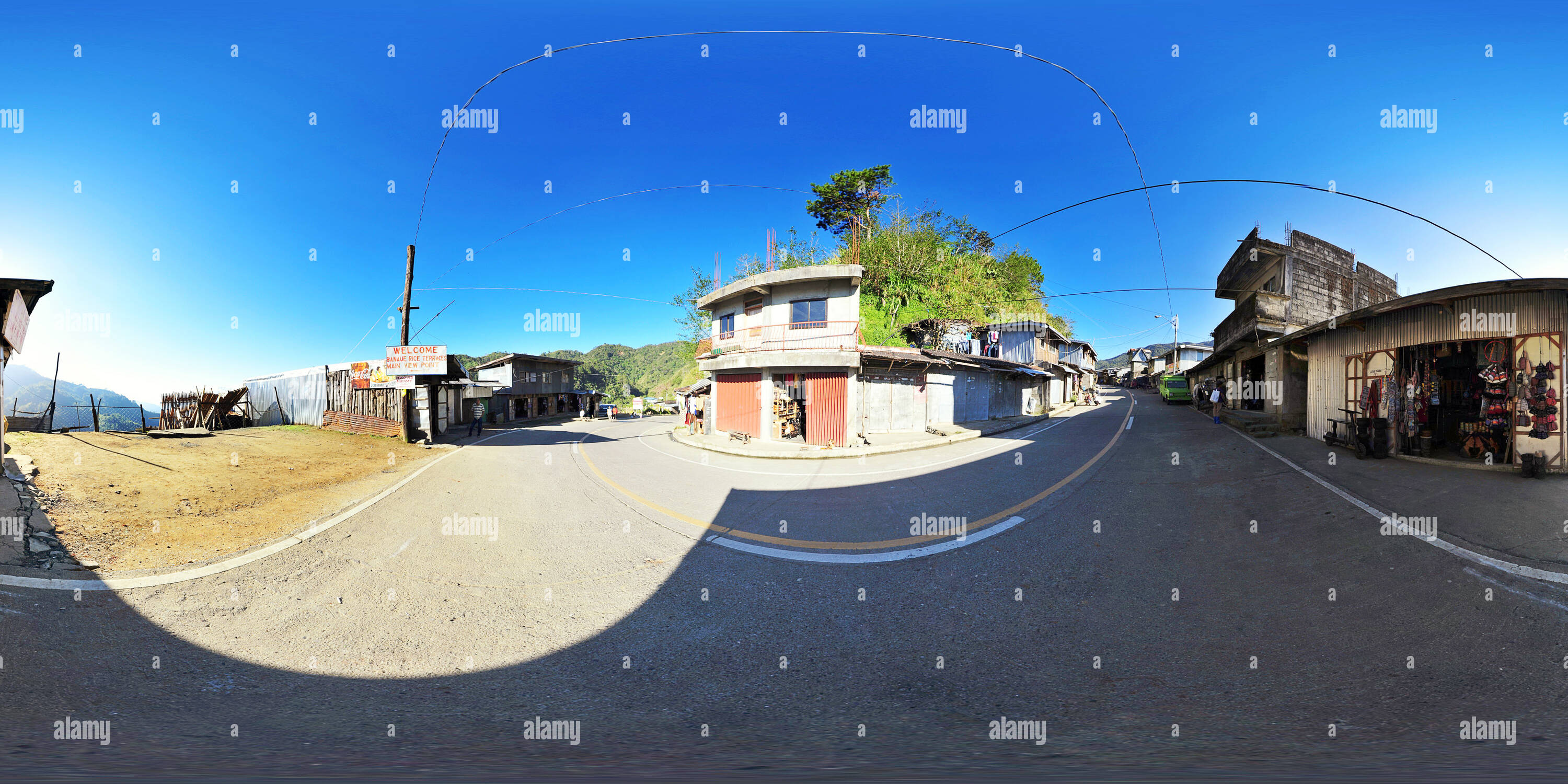 360° view of View Point Banaue Ifugao Philippines - Alamy