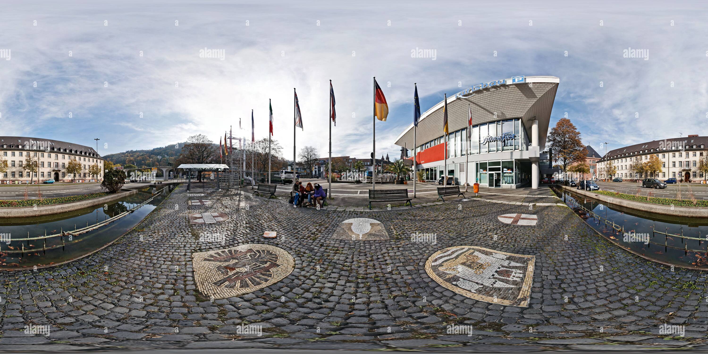 360° view of Karlsbau, Freiburg, Breisgau - Alamy