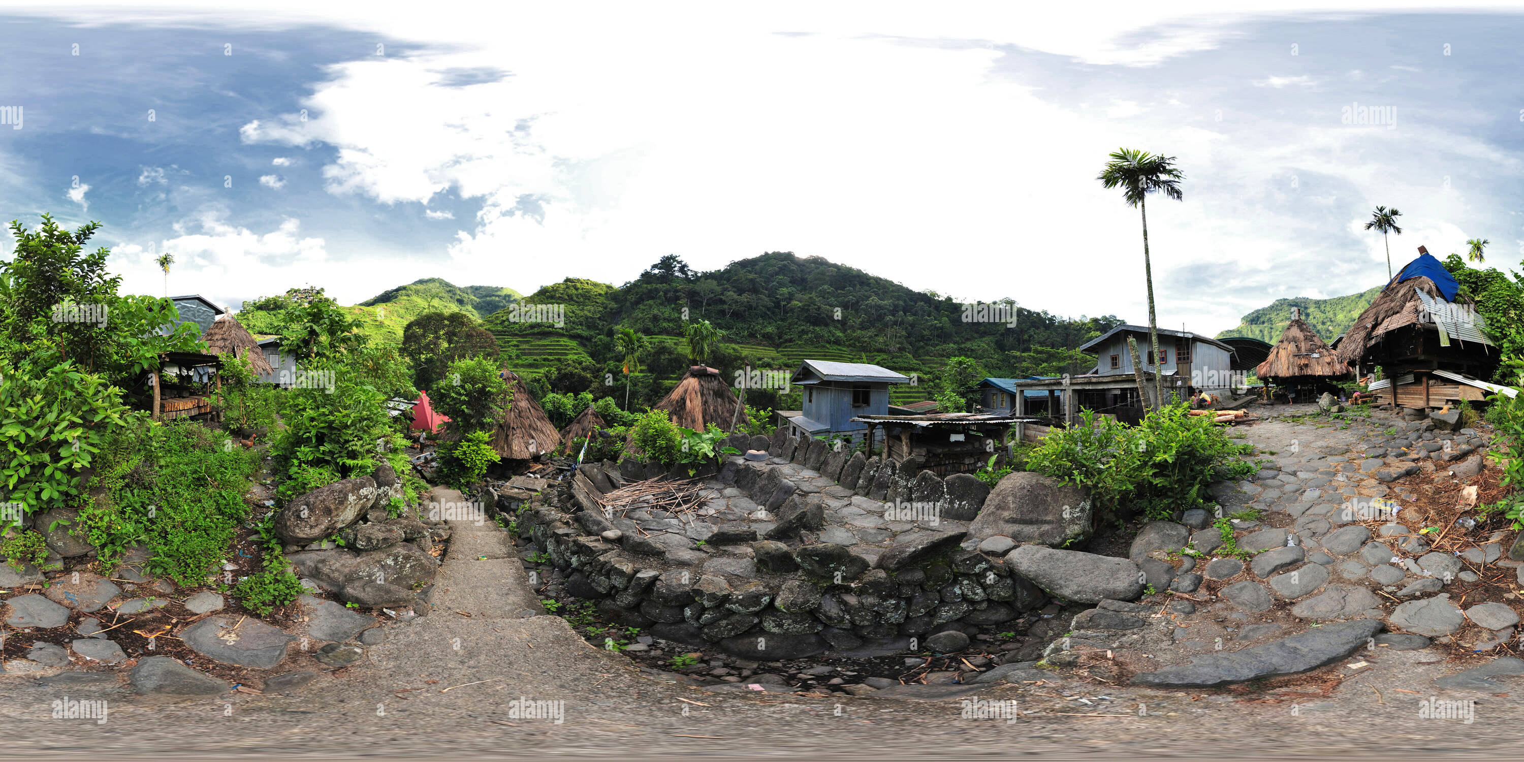 360° view of Dap-ay/Ato of Cambulo - Alamy