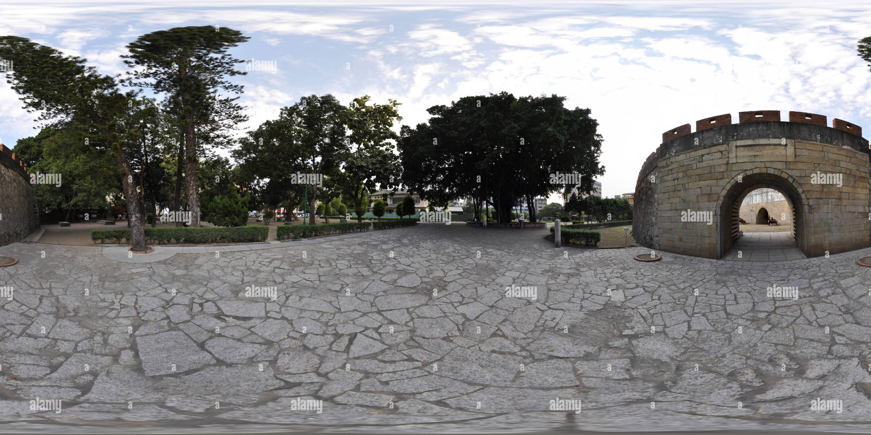 360° view of Great South Gate - Alamy