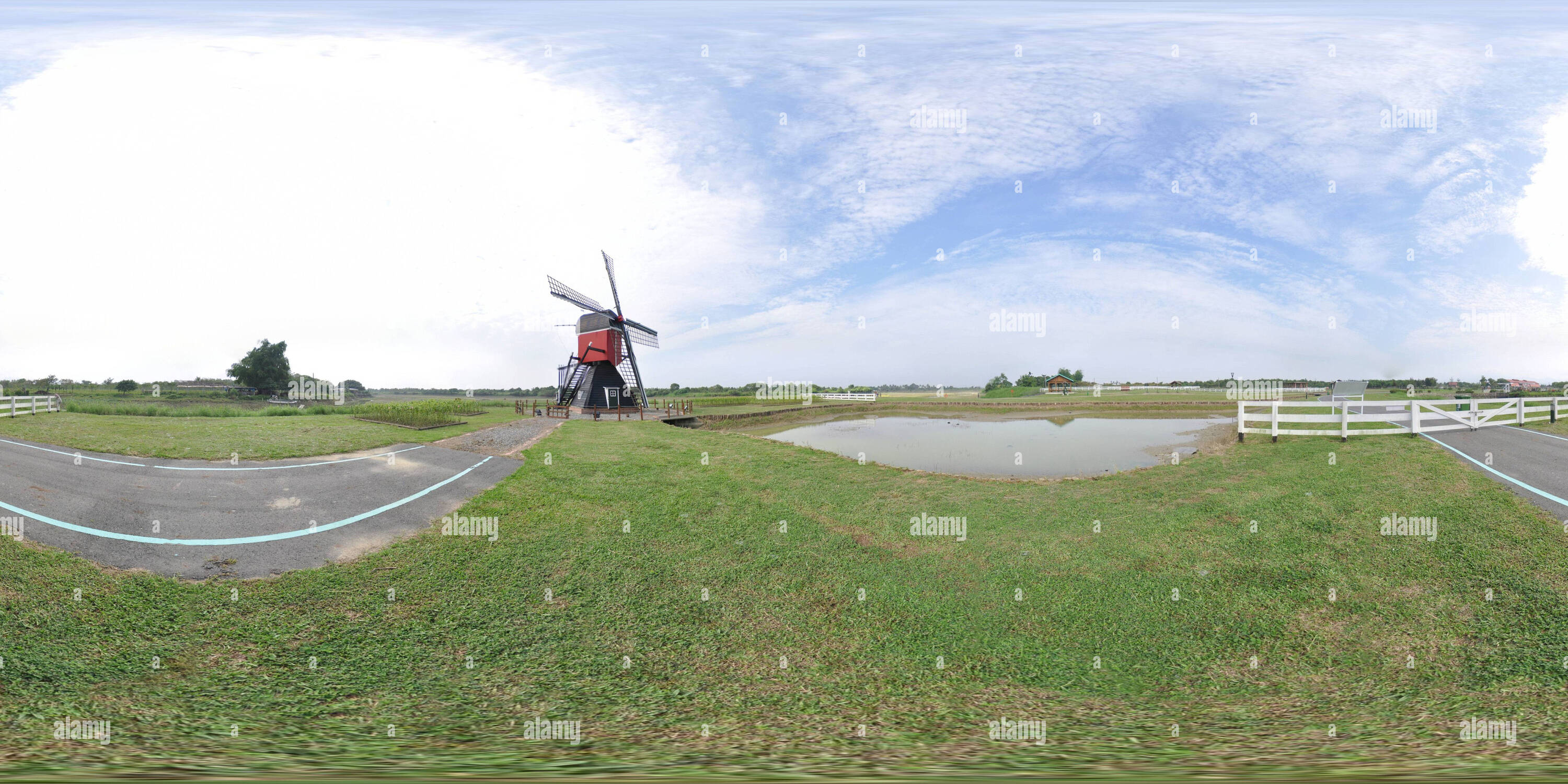 360° view of De-Yuan Pi Netherlands Village-01 - Alamy