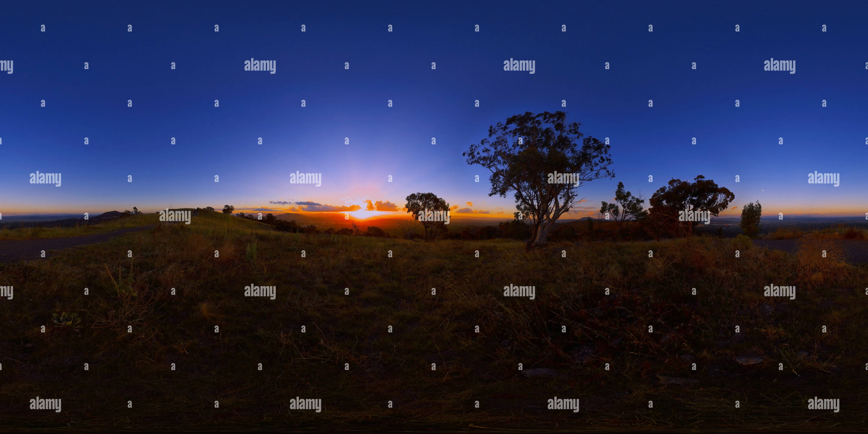 360° view of Canberra - Red Hill Sunset 2 - Alamy