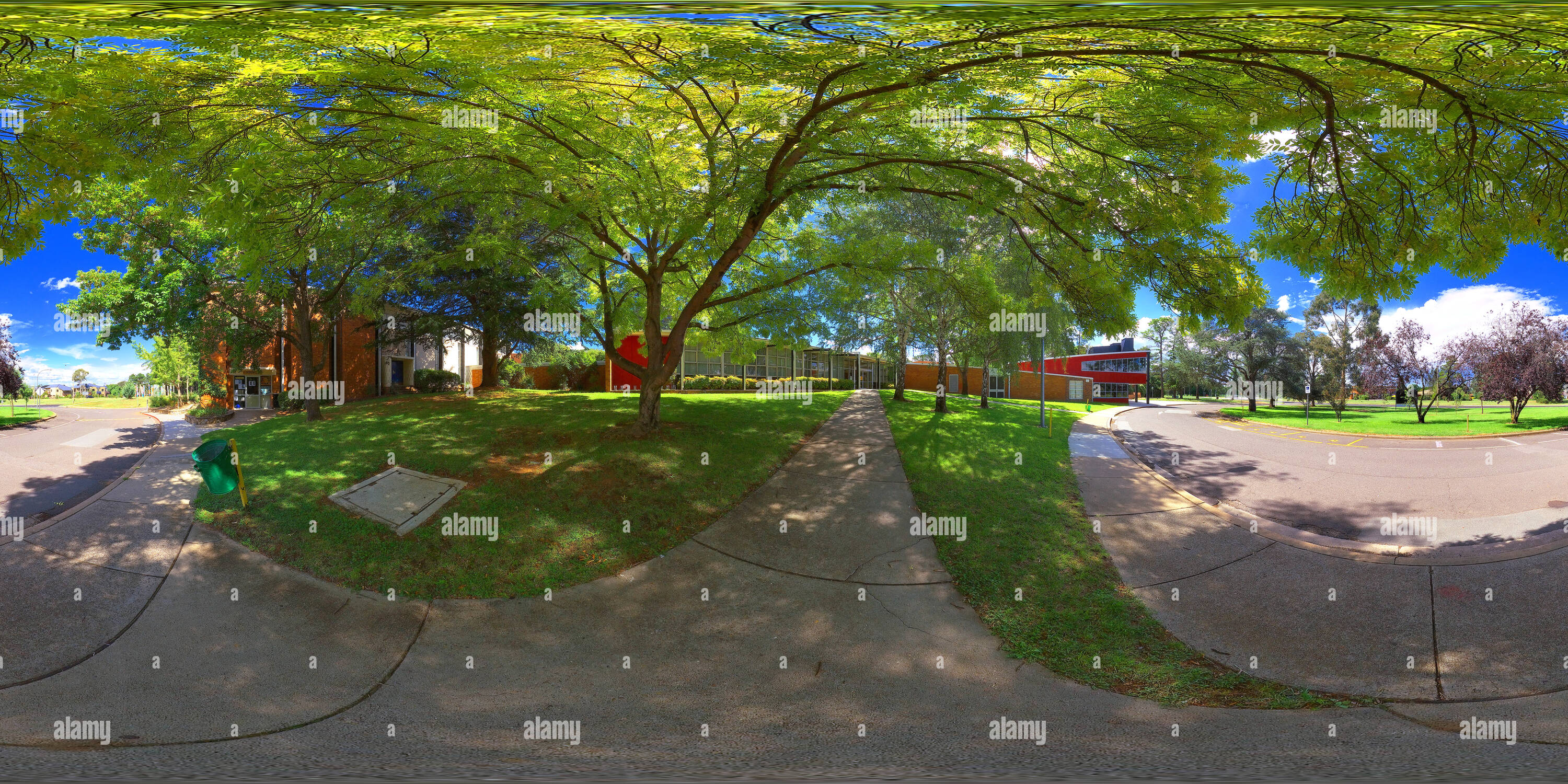 360° view of Canberra - Narrabundah College 1 - Alamy