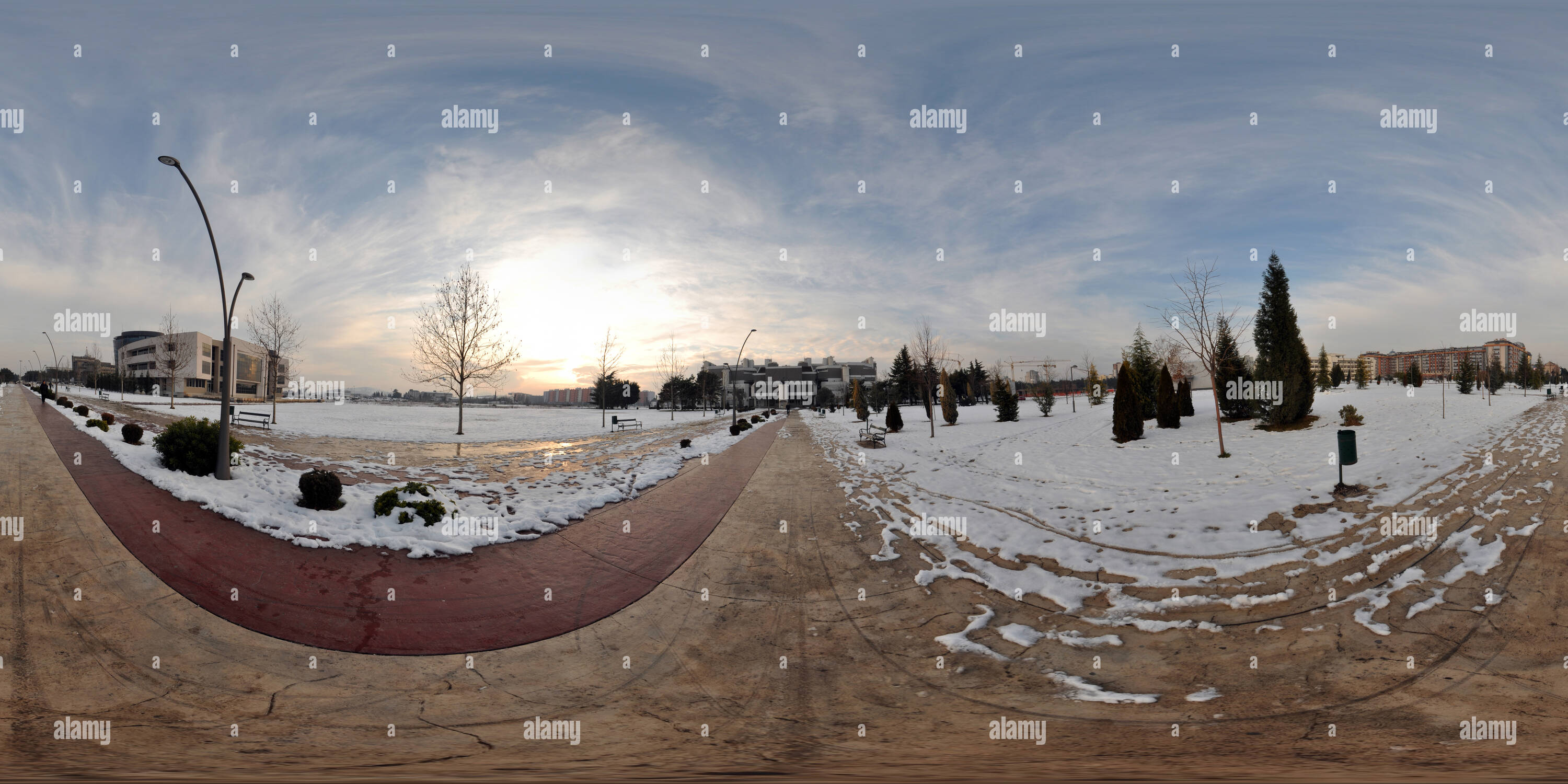 360° view of Podgorica Under Snow In February 2012 - Faculty Of ...