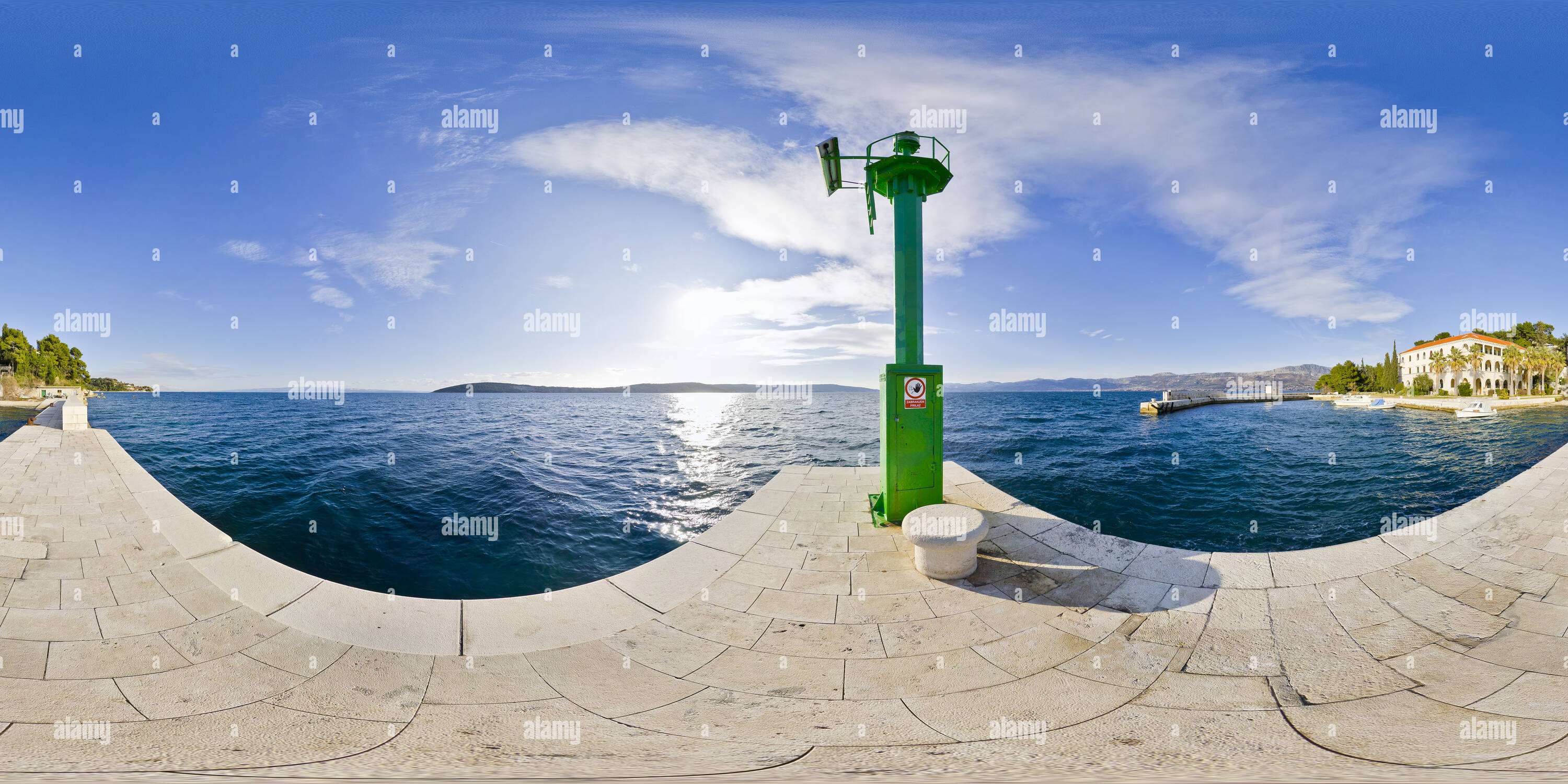 360° view of Institut On Marjan Hill In Split Croatia - Alamy