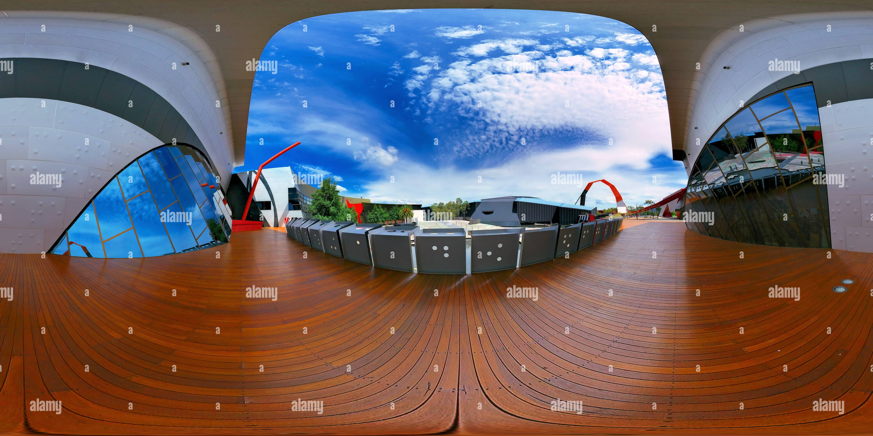 360° view of Canberra - National Museum Of Australia - Alamy