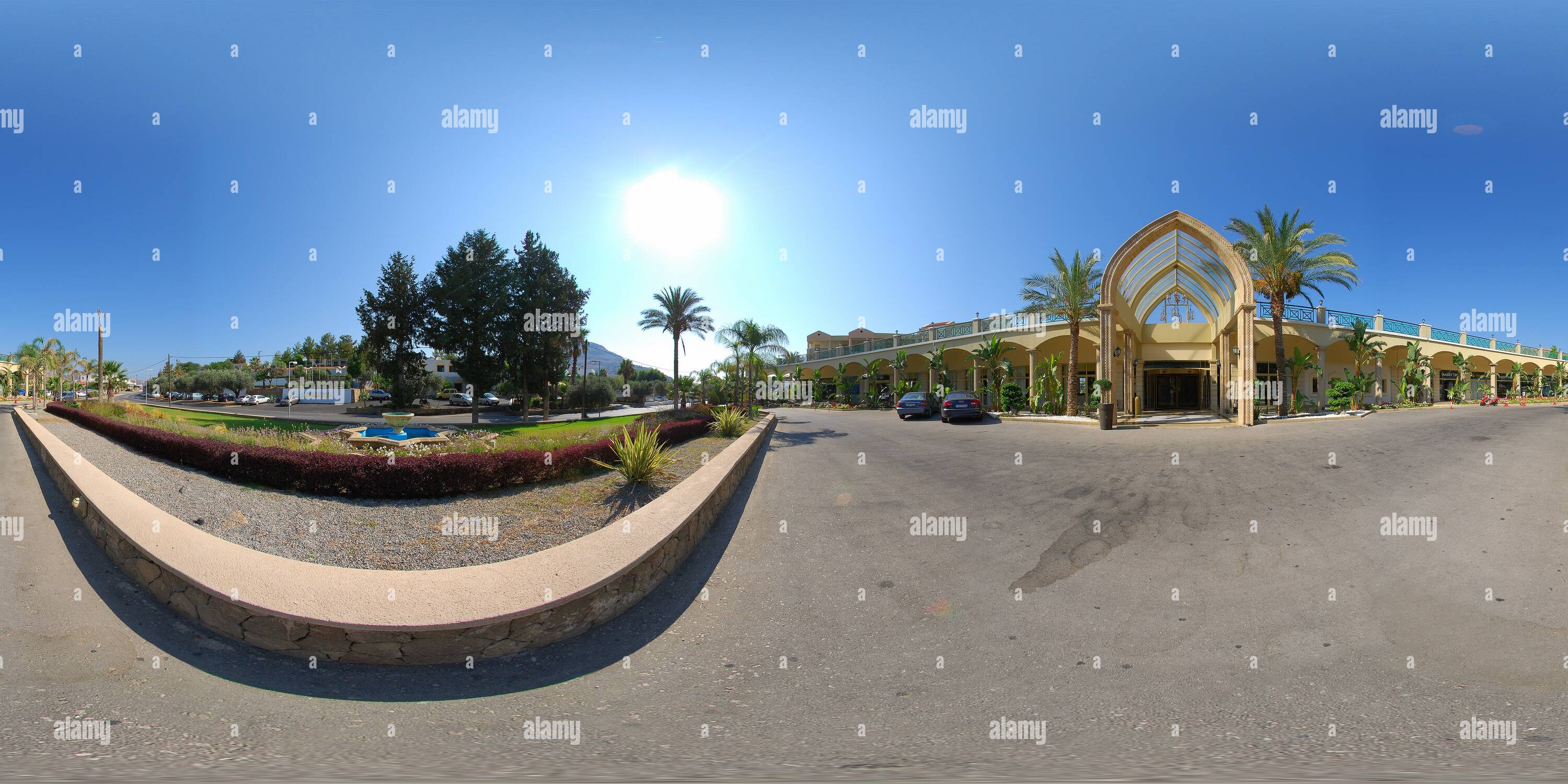 360° view of Hotel Lindos Princess - Rhodos - Alamy