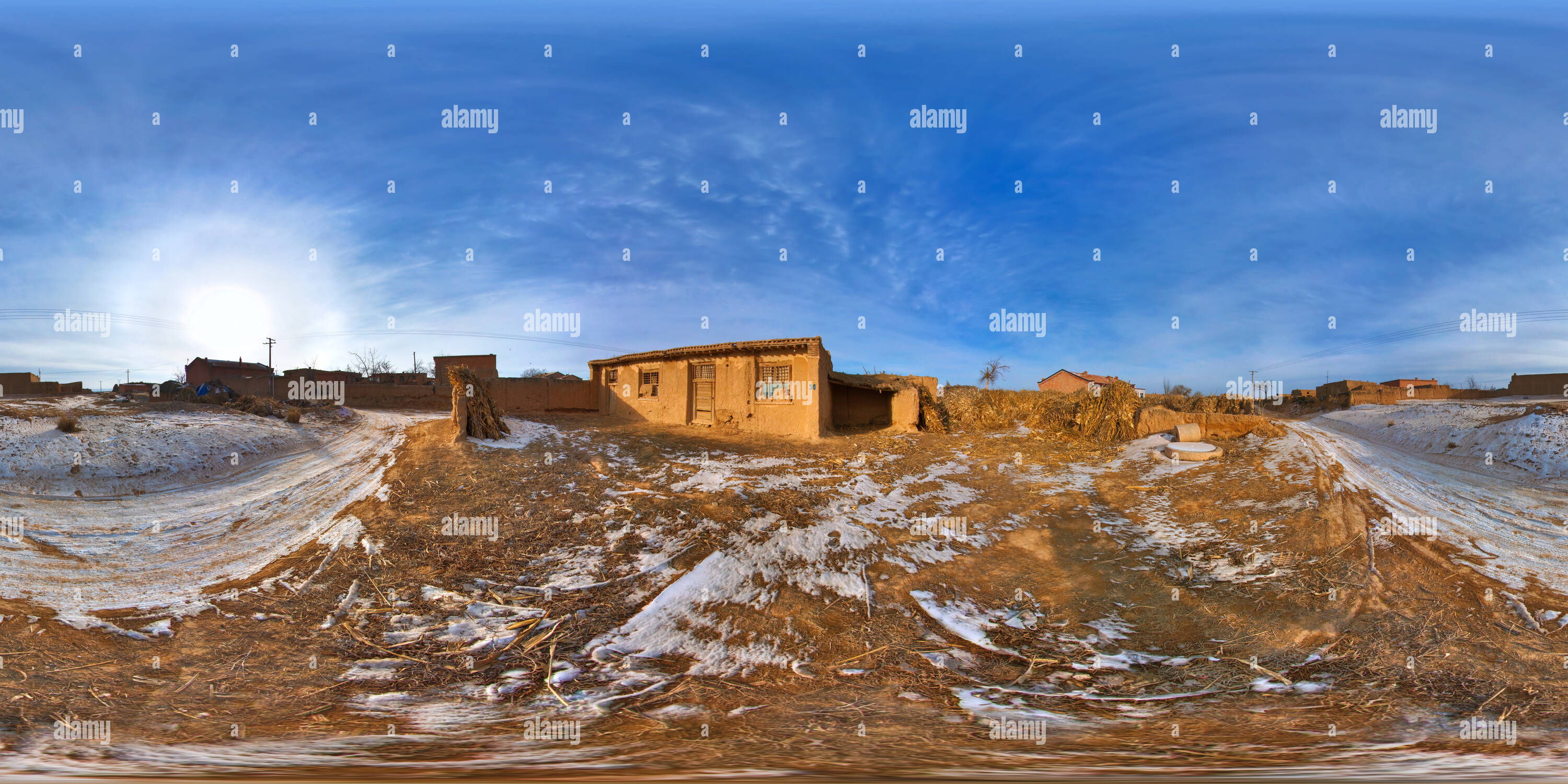 Old mud house in china hi-res stock photography and images - Alamy