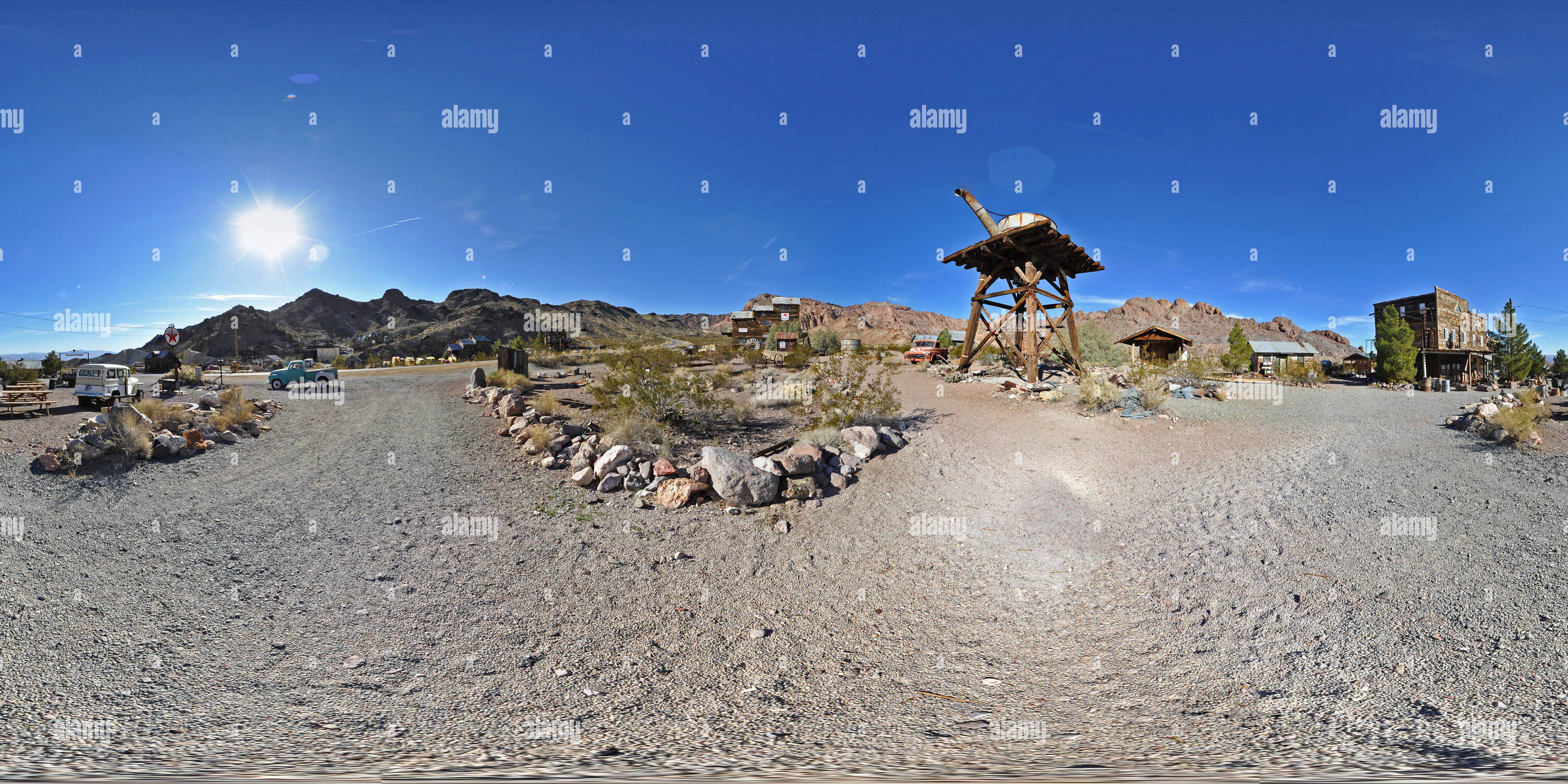 360° view of USA,NEVADA,NELSON,GHOST TOWN 03 - Alamy