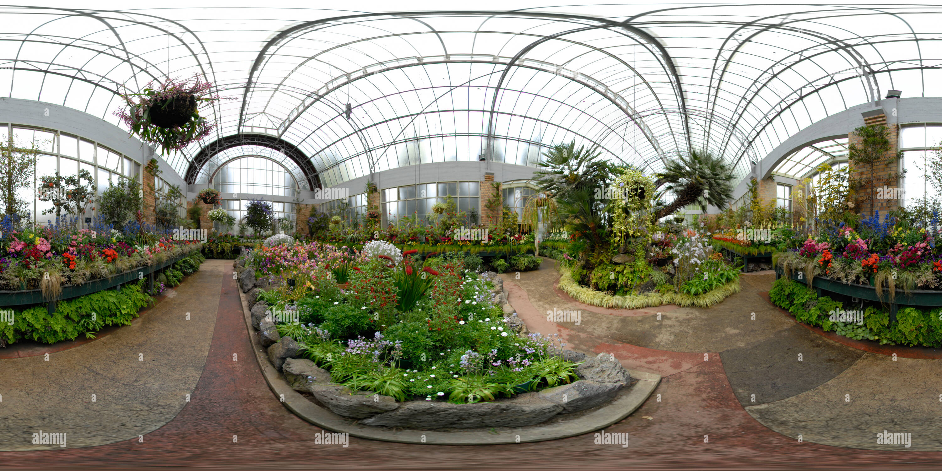 360° view of Wintergarden in Auckland Domain - Alamy
