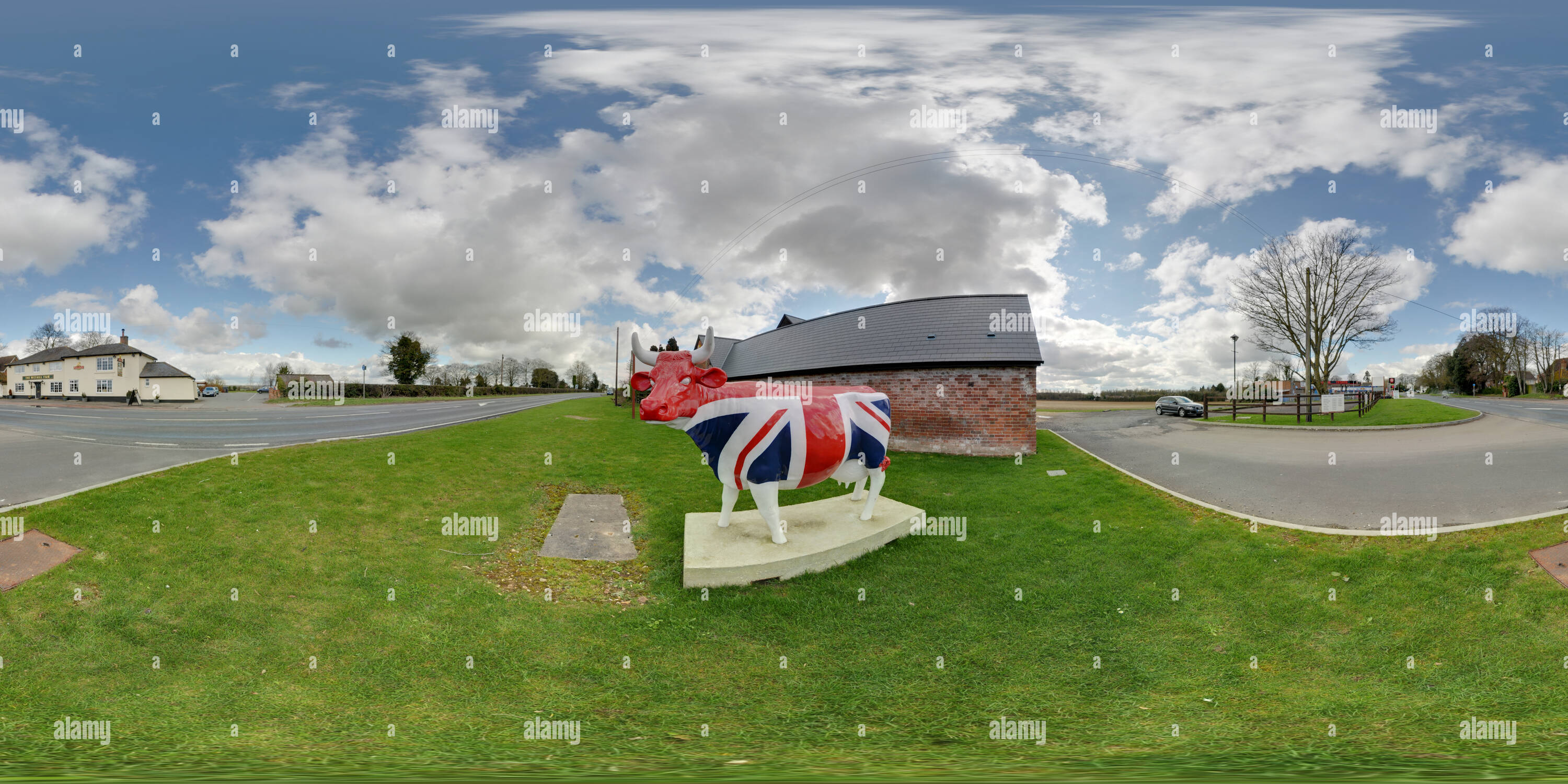 360° view of The Union Cow - Alamy
