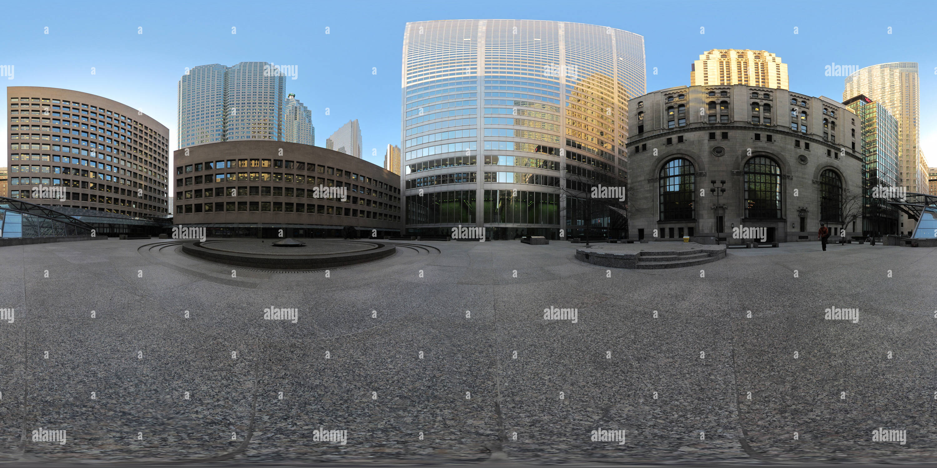 360° view of March Morning at Commerce Court - Alamy