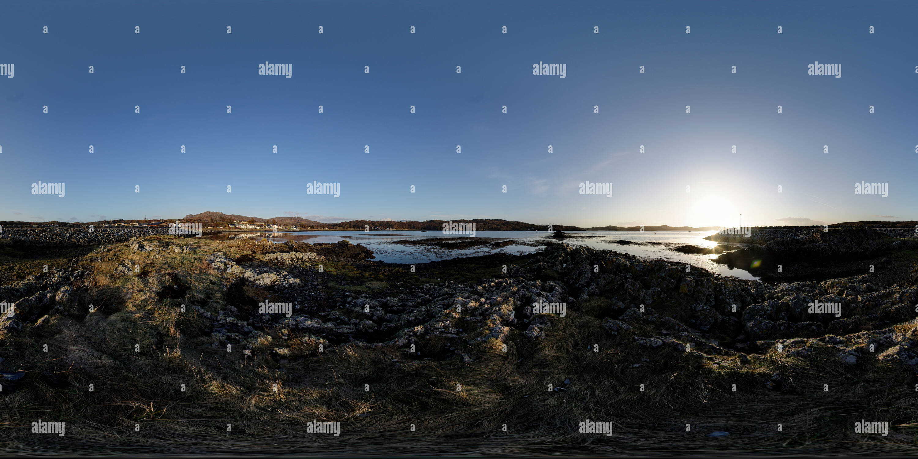 360° view of Arisaig , Scotland - Alamy