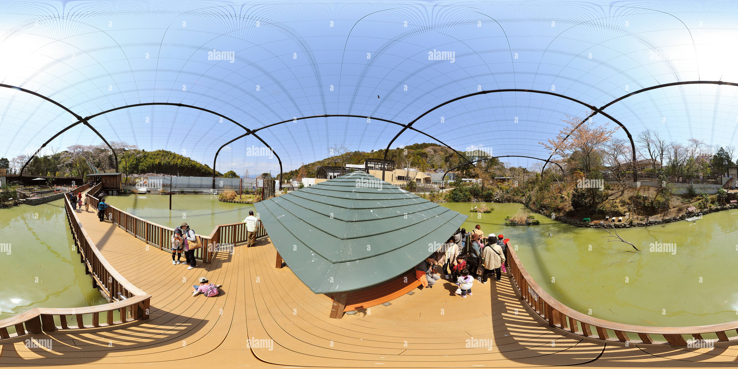 360° view of flying mega dome - Alamy